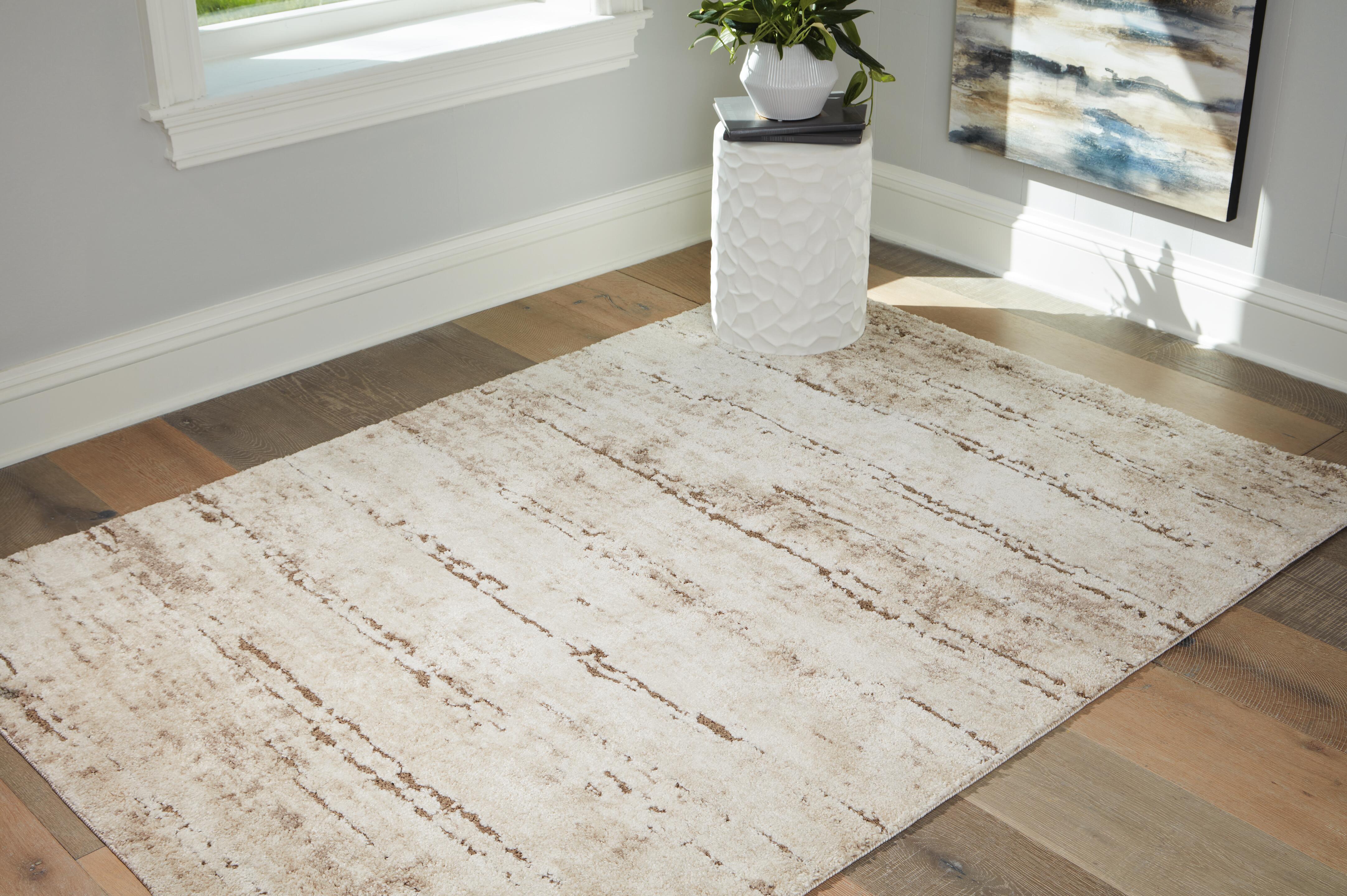 Click here for Kasney 5 x 7 Rug  Cream/Brown prices