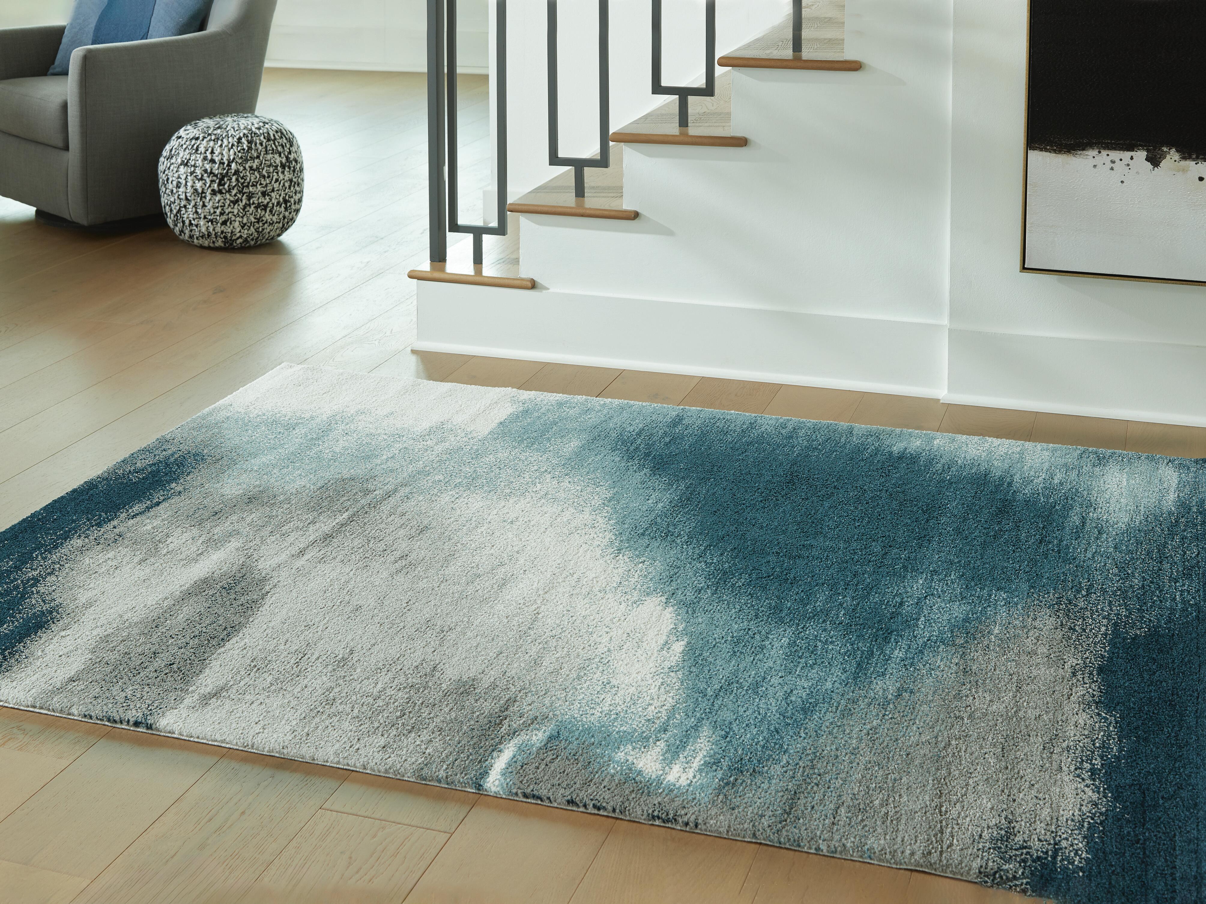 Click here for Brentward 5 x 7 Rug  Blue/Gray/Ivory prices