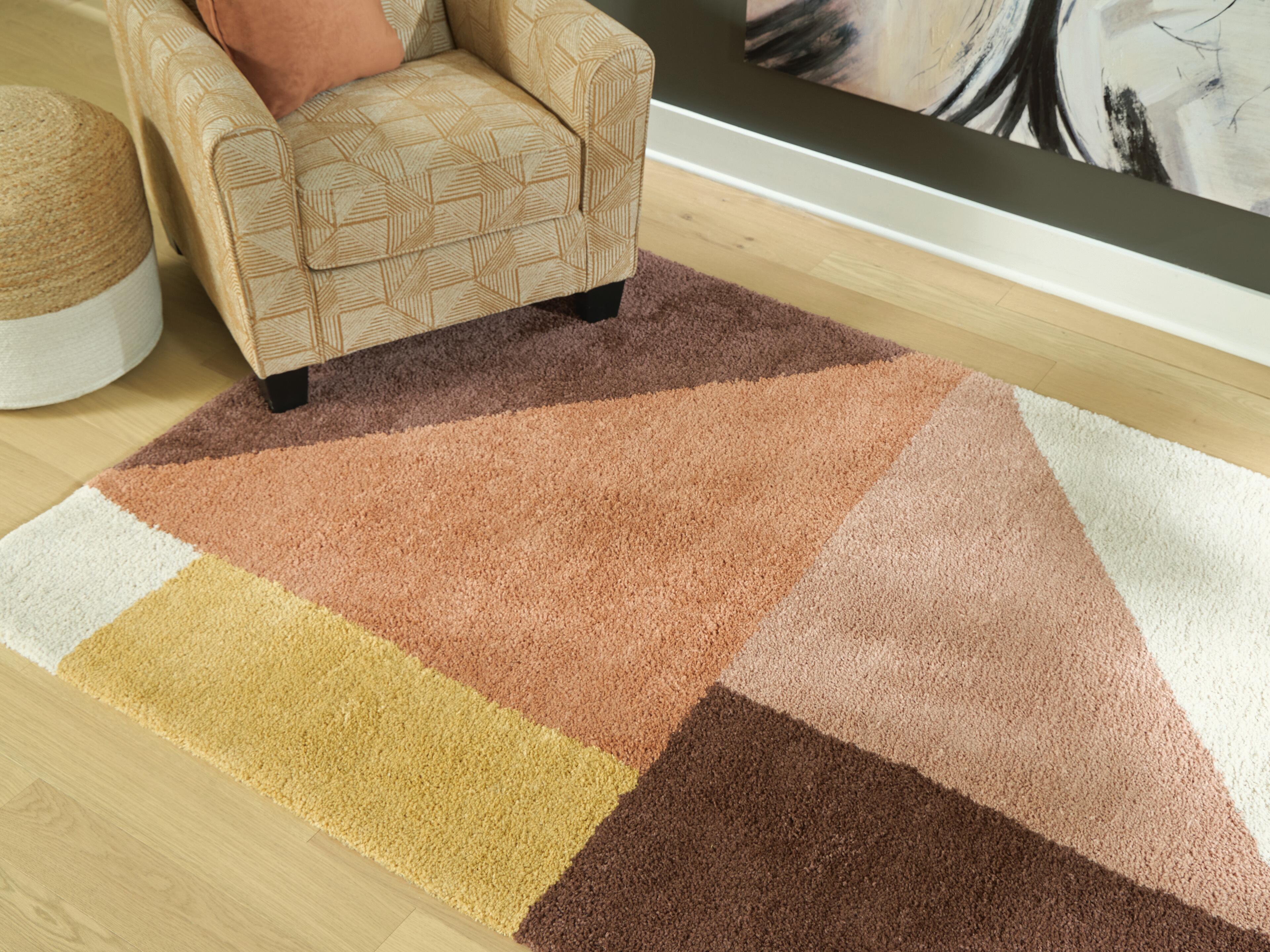 Click here for Gailmore 8 x 10 Rug  Cream/Pink/Ocher prices