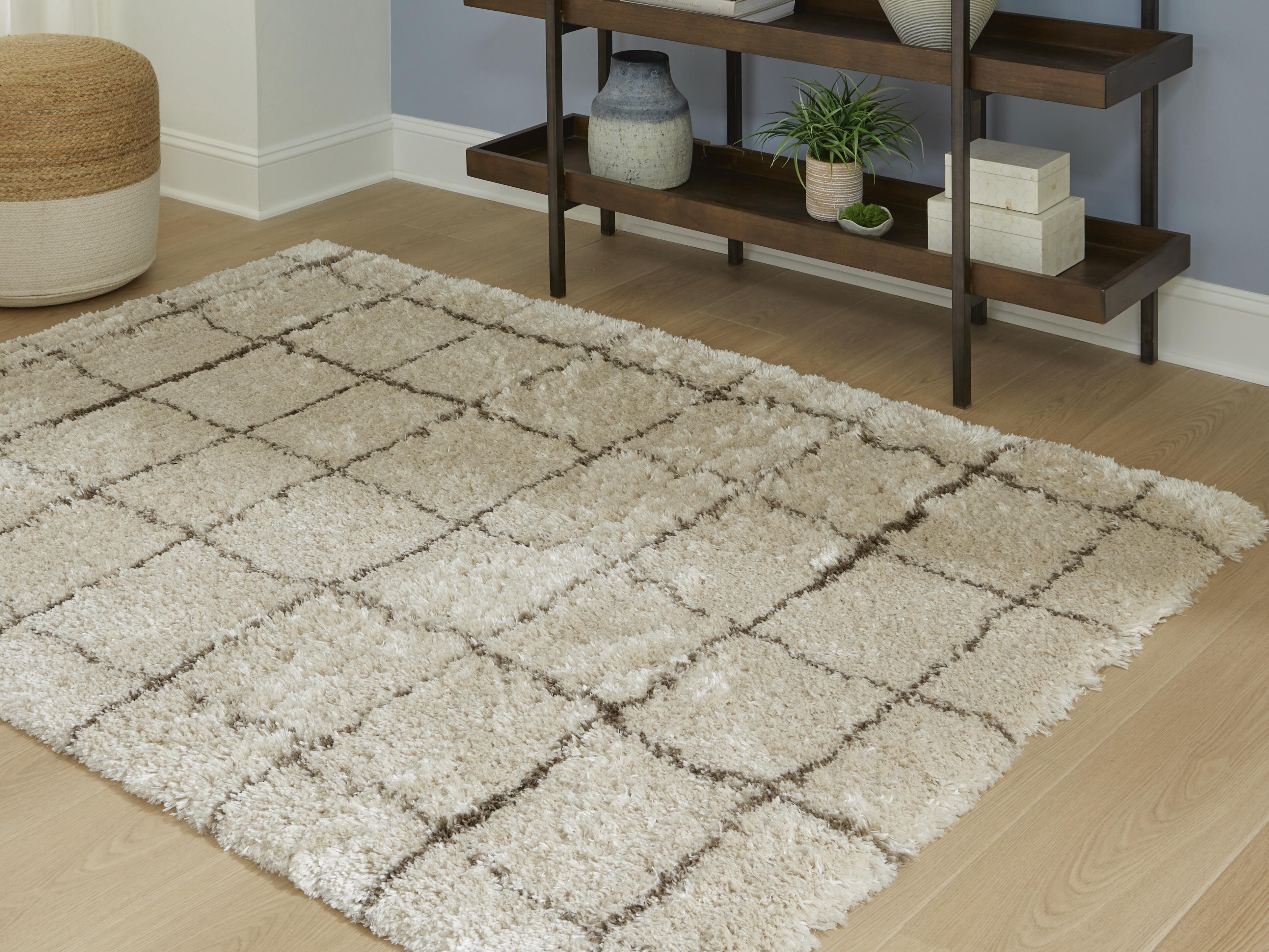 Click here for Wrenlow 8 x 10 Rug  Cream/Brown prices
