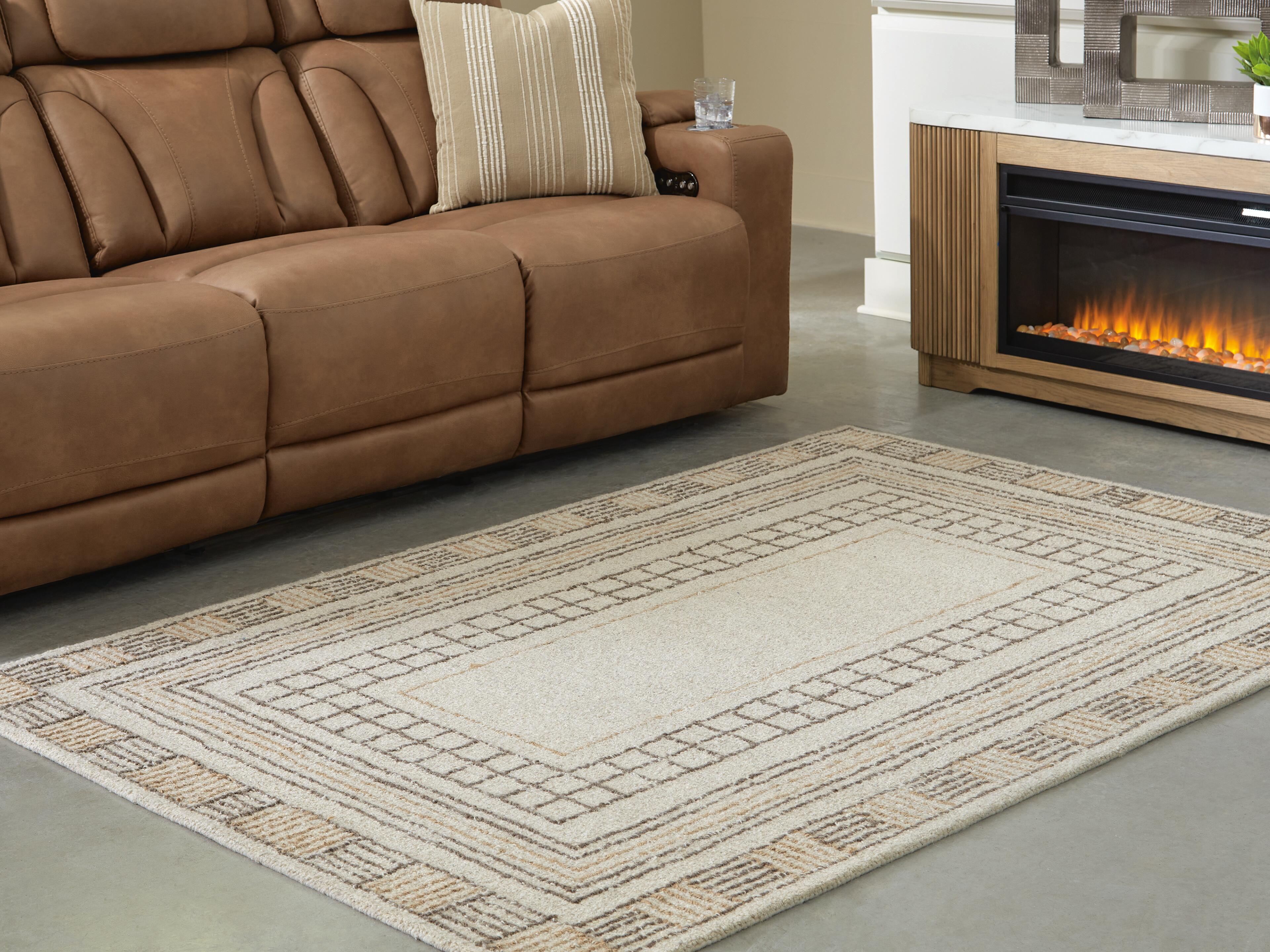 Click here for Idaman Medium Rug  Taupe/Brown prices