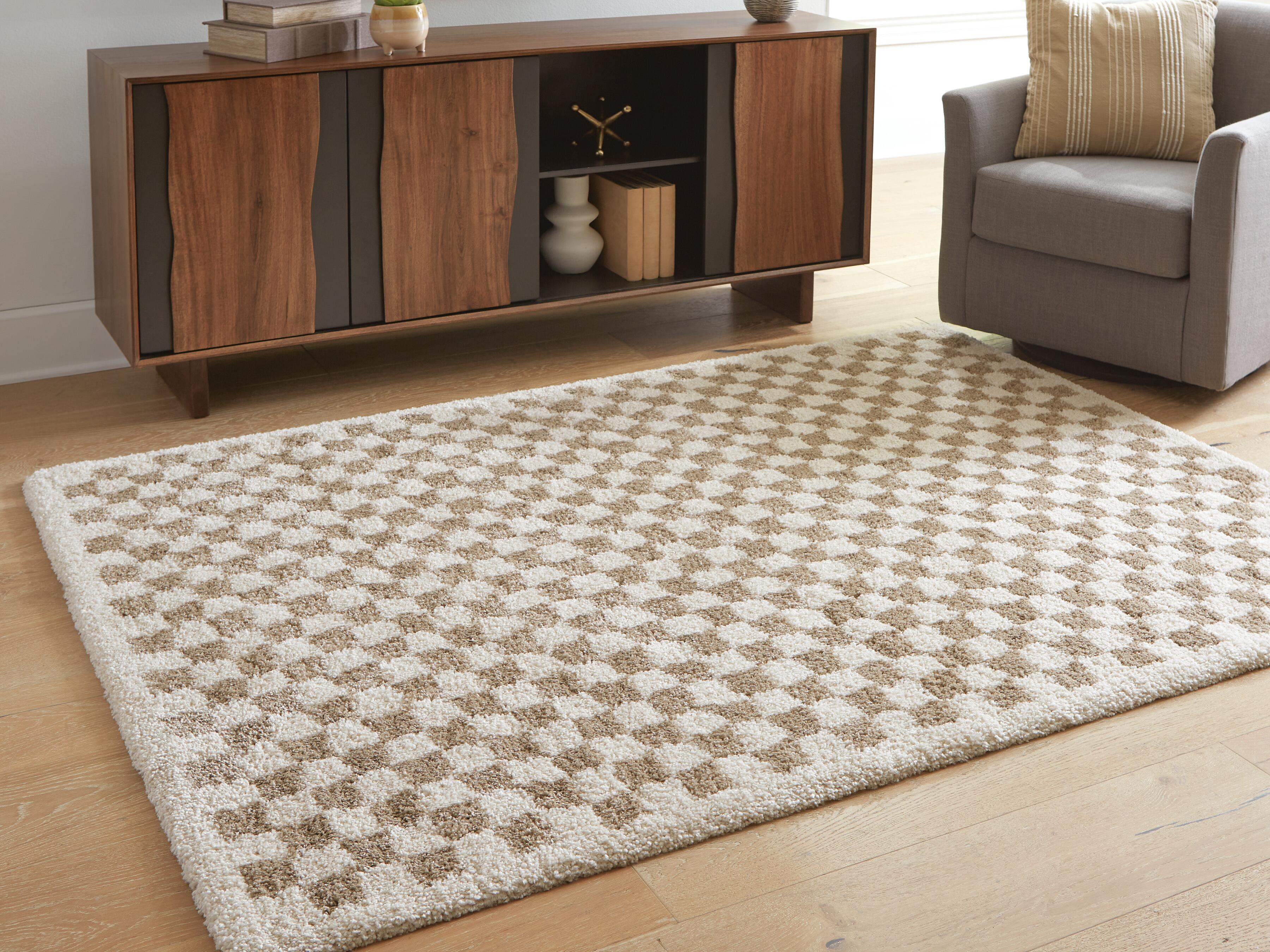 Click here for Karamen Medium Rug  Taupe/Ivory prices