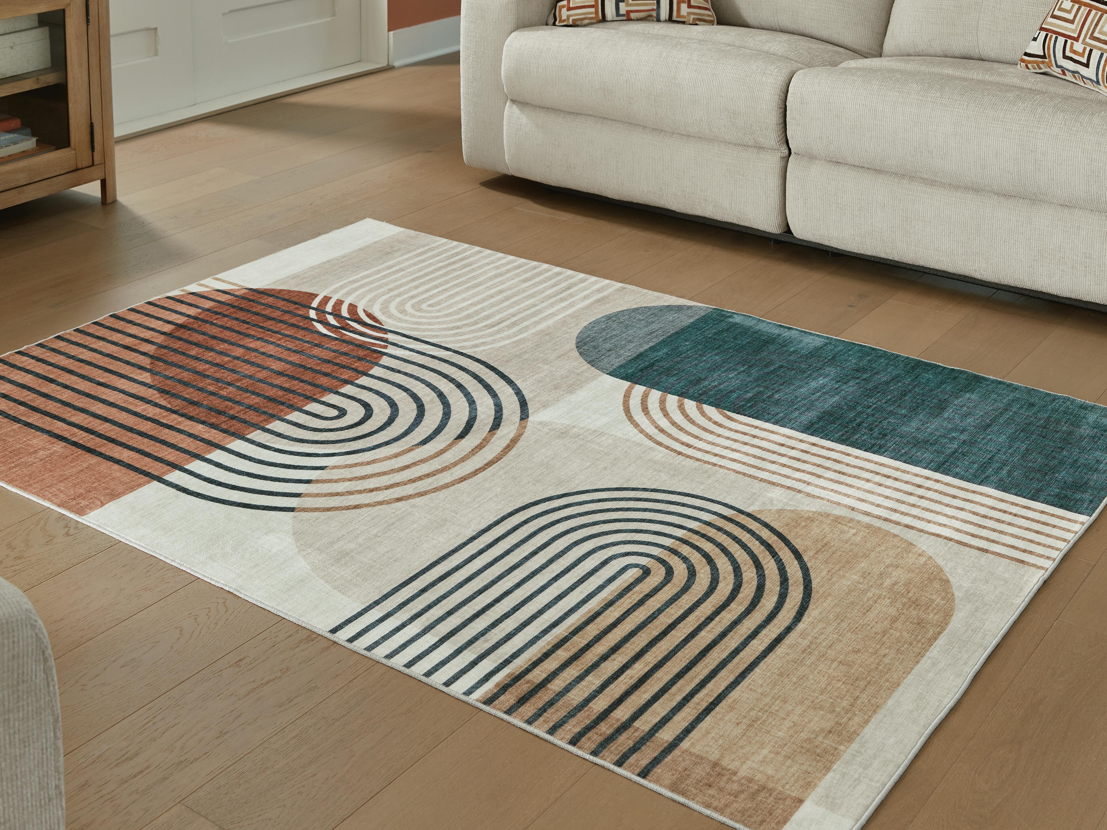 Click here for Farrendale Washable 5 x 7 Area Rug  Multi prices