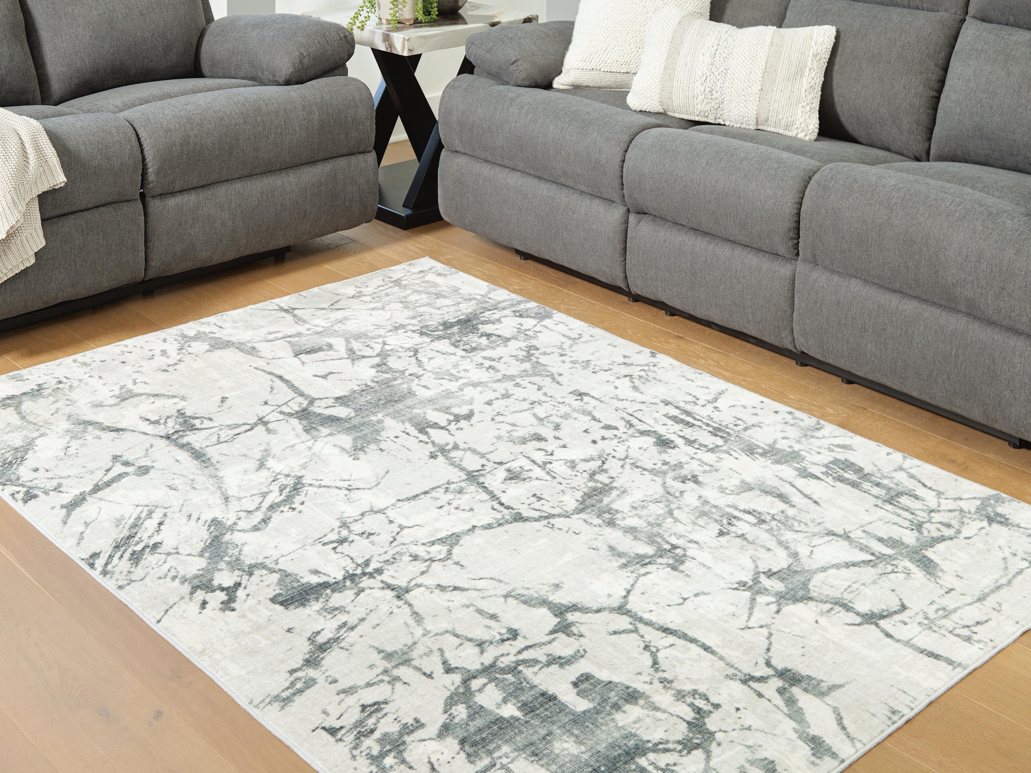 Click here for Tobinbury Washable 5 x 7 Area Rug  Gray prices