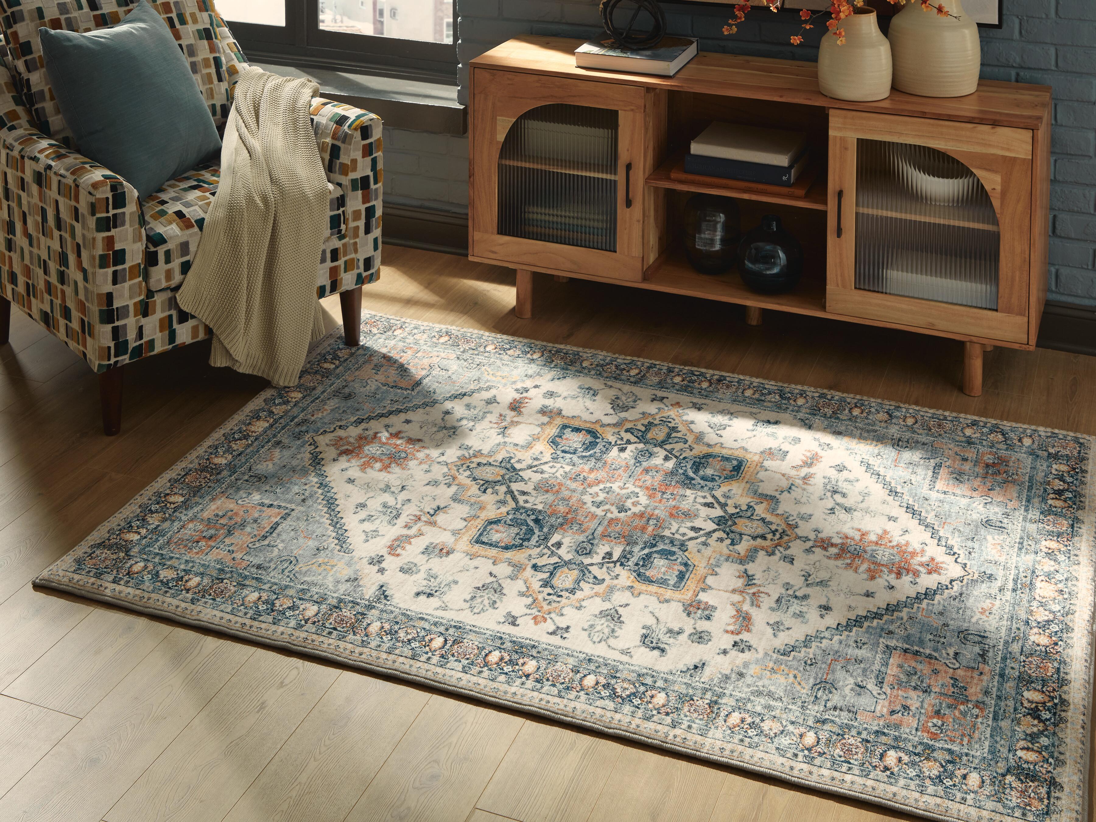 Click here for Wallney 5 x 7 Memory Foam Area Rug  Multi prices