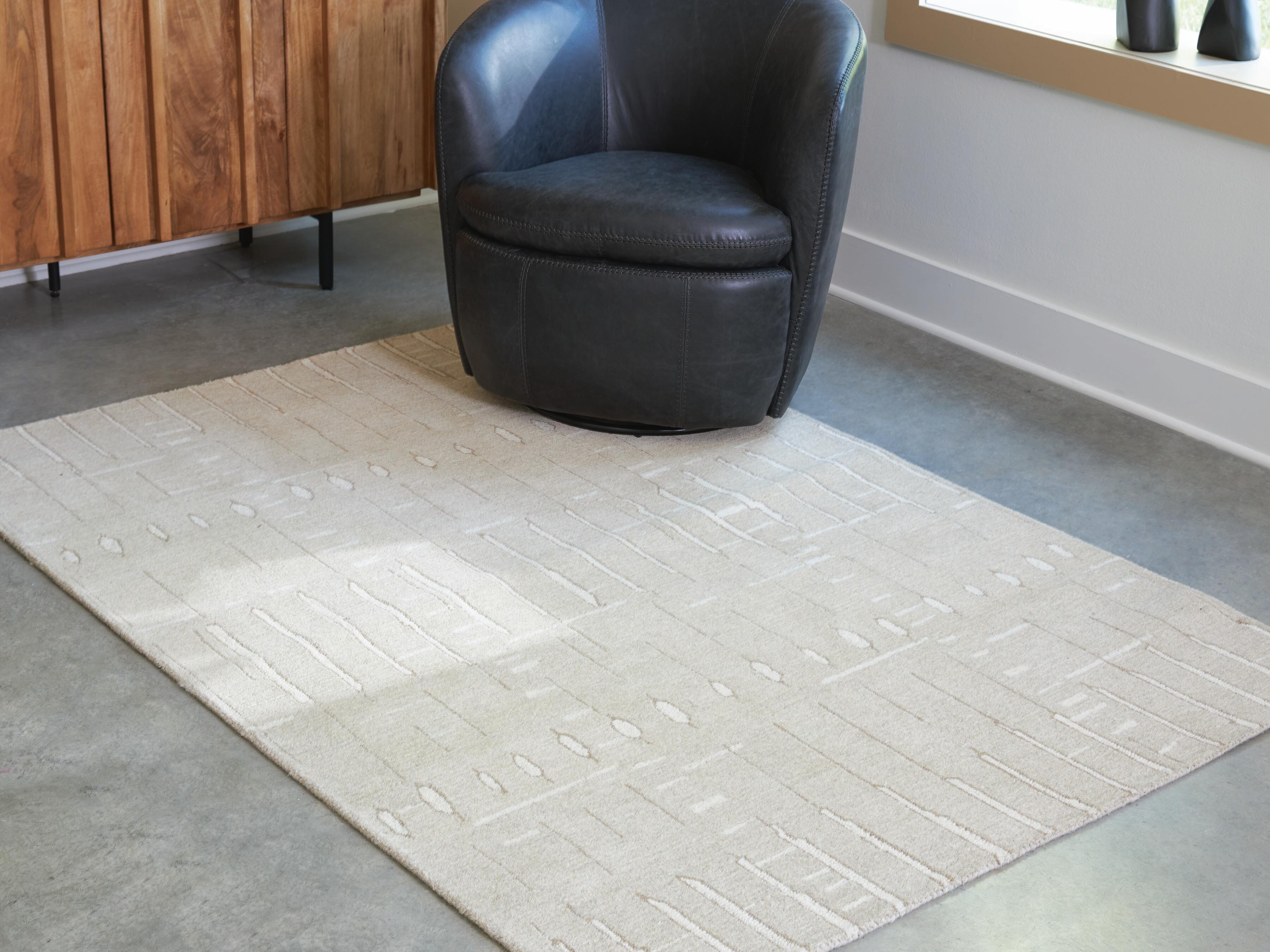 Click here for Wolbert 5 x 7 Area Rug  Tan/Ivory prices