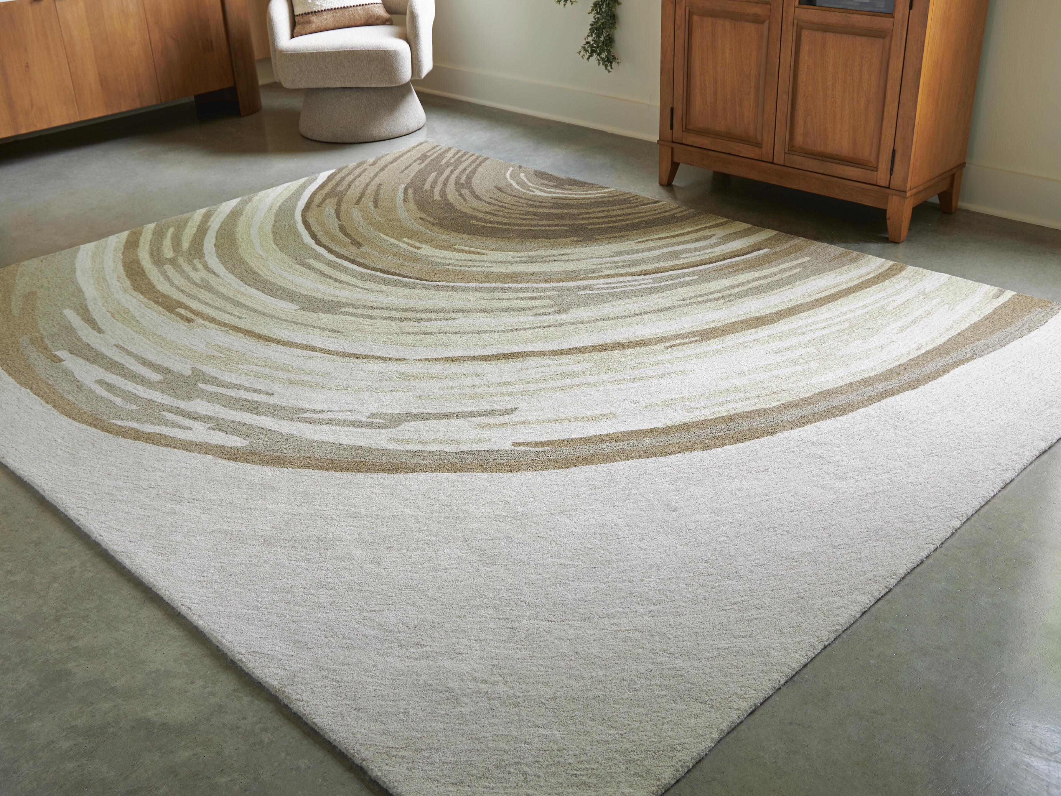 Click here for Rizwana 76 x 10 Area Rug  Ivory/Brown/Gray prices