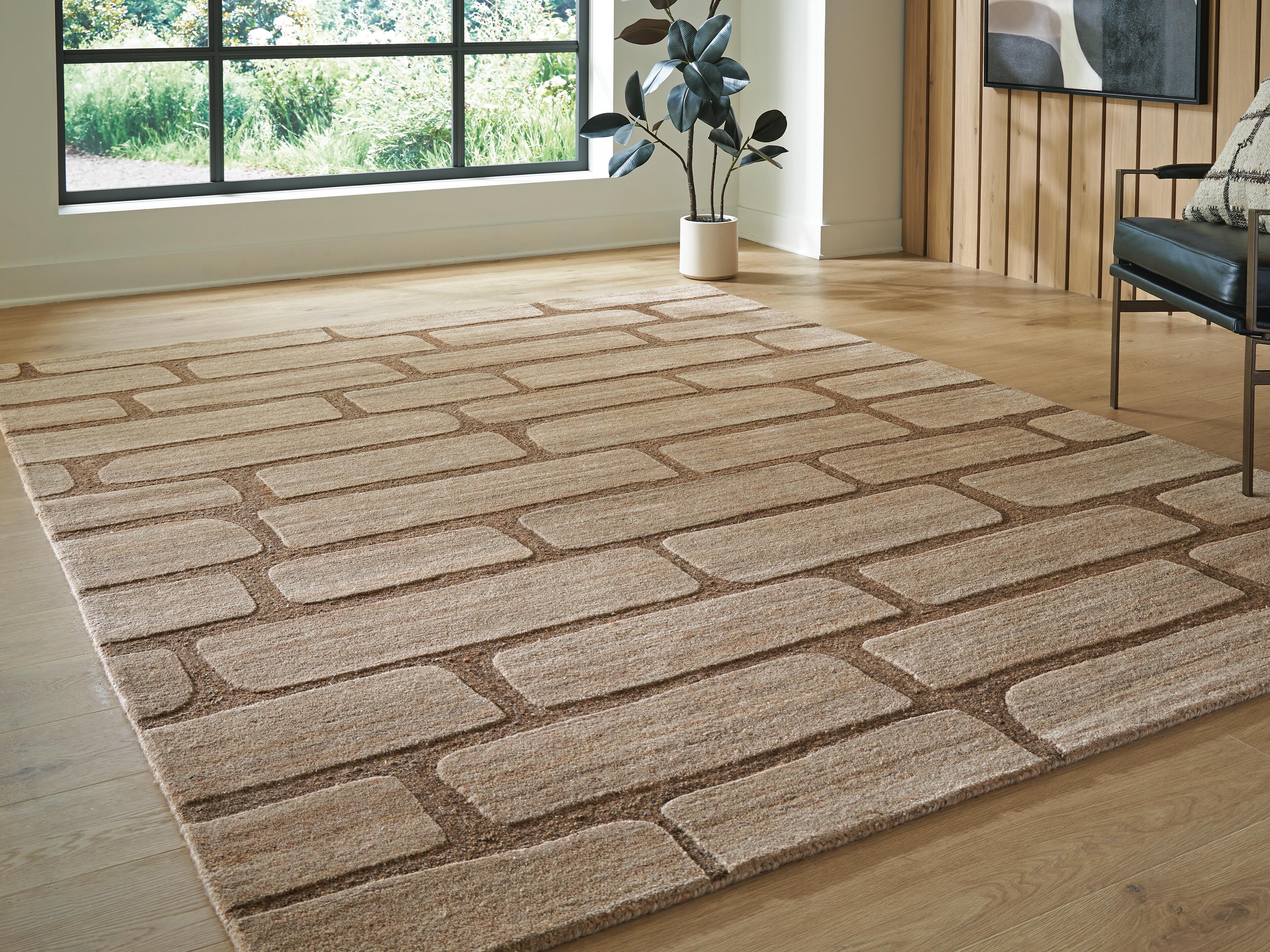 Click here for Orest Large Rug  Brown prices