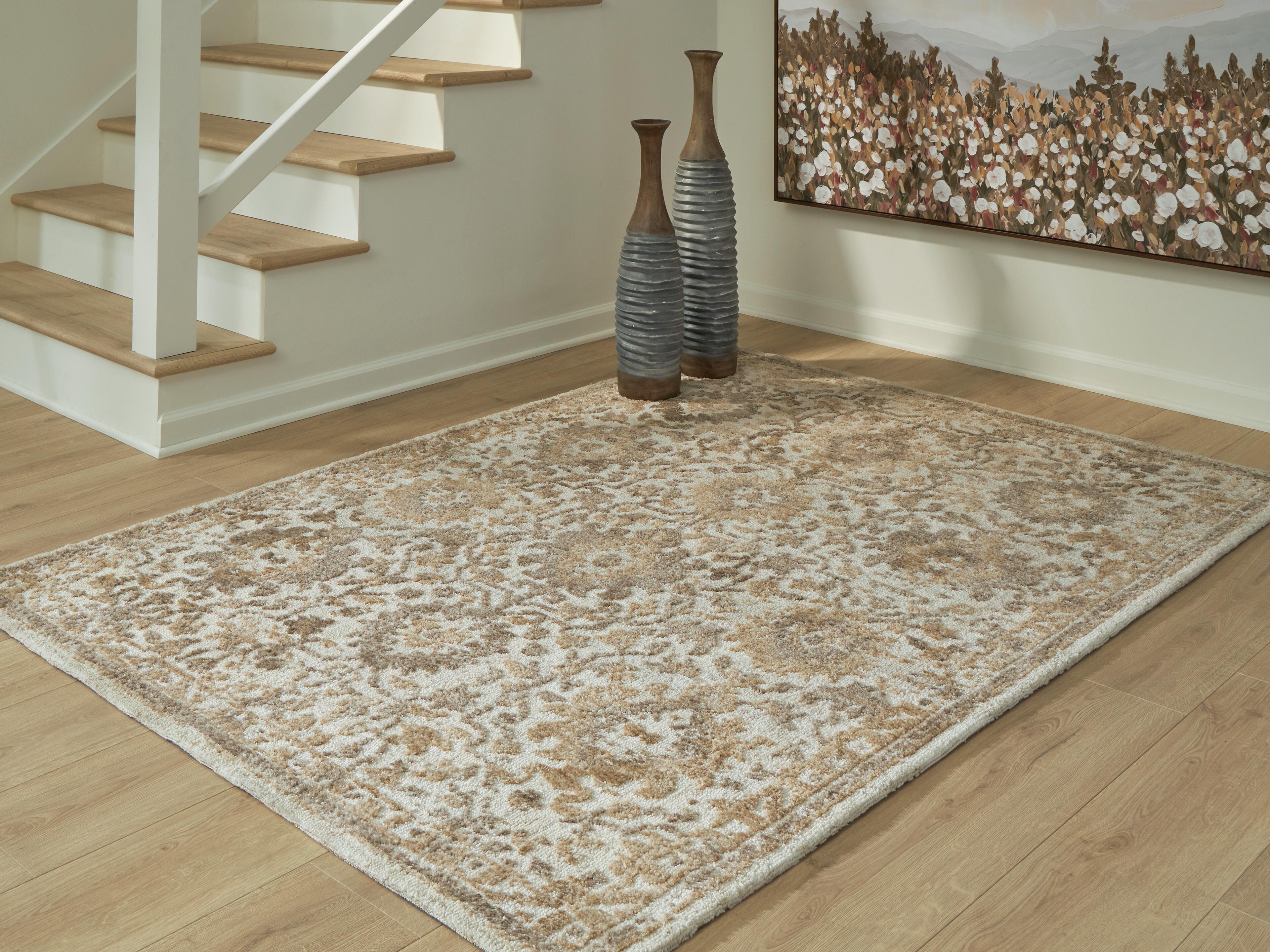 Click here for Sableridge Medium Rug  Ivory/Taupe/Camel prices