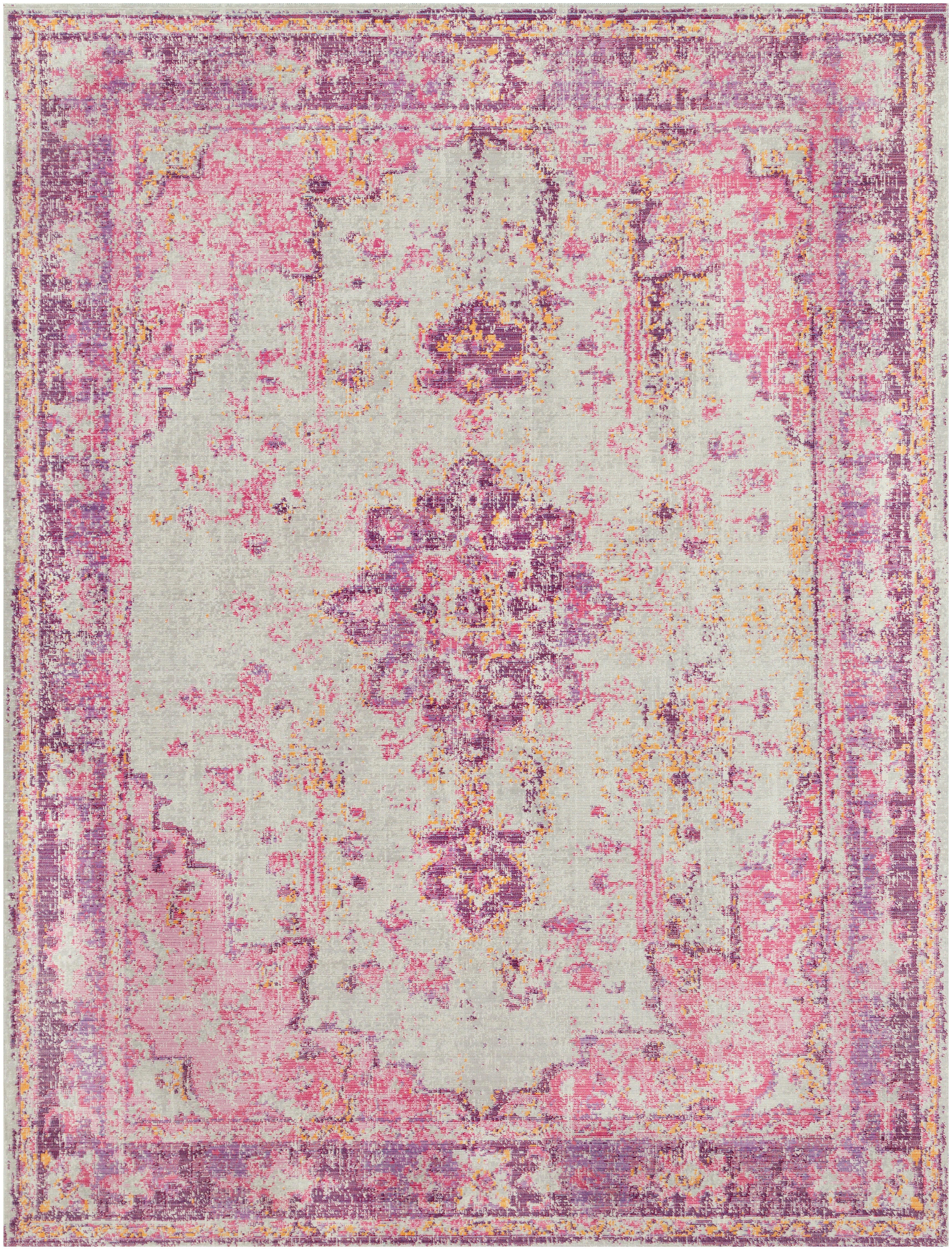 Click here for Livabliss Zara Area Rug 710 x 103  Lavender/Pink/A... prices