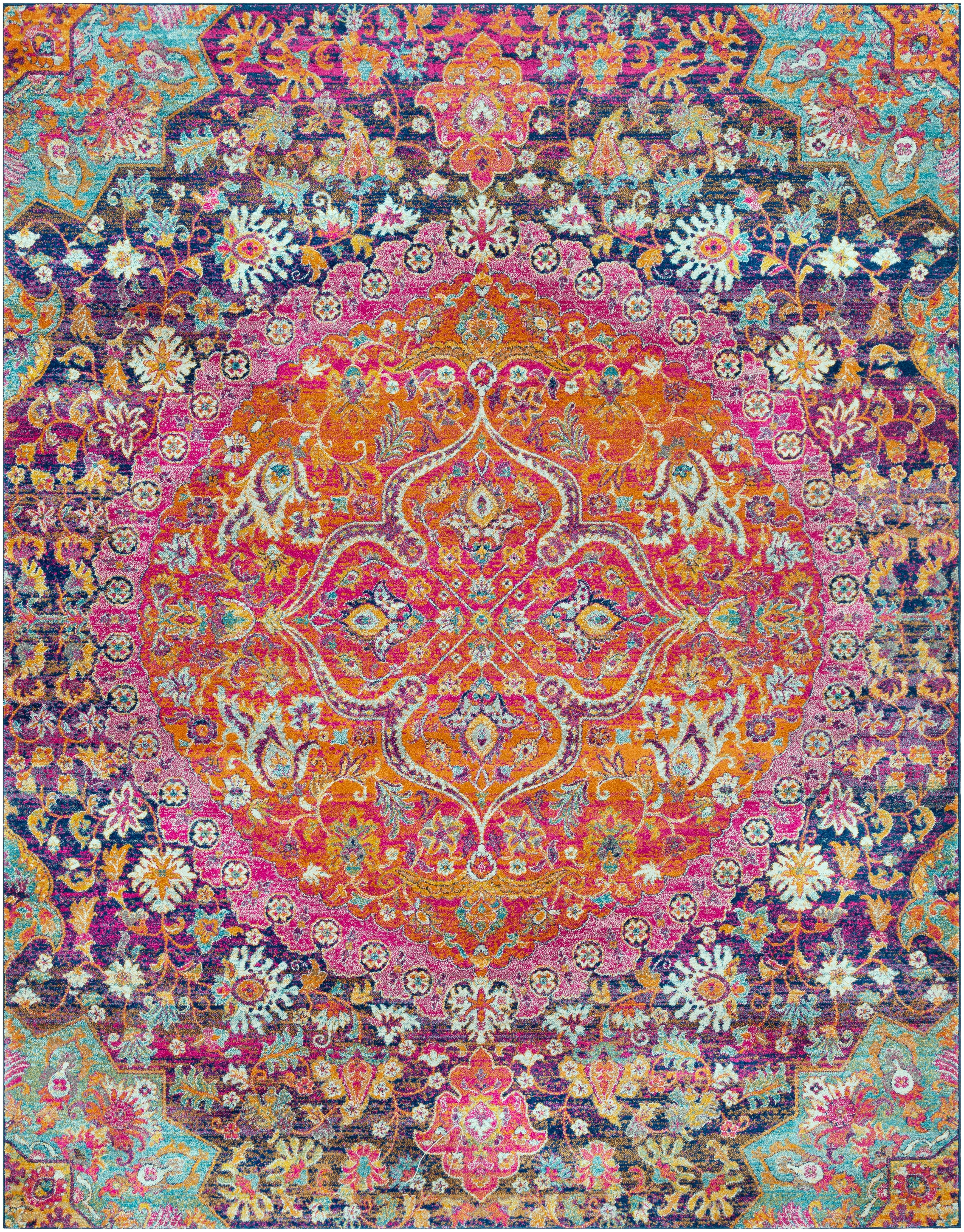 Click here for Livabliss Harput 710 x 103 Area Rug  Multi prices