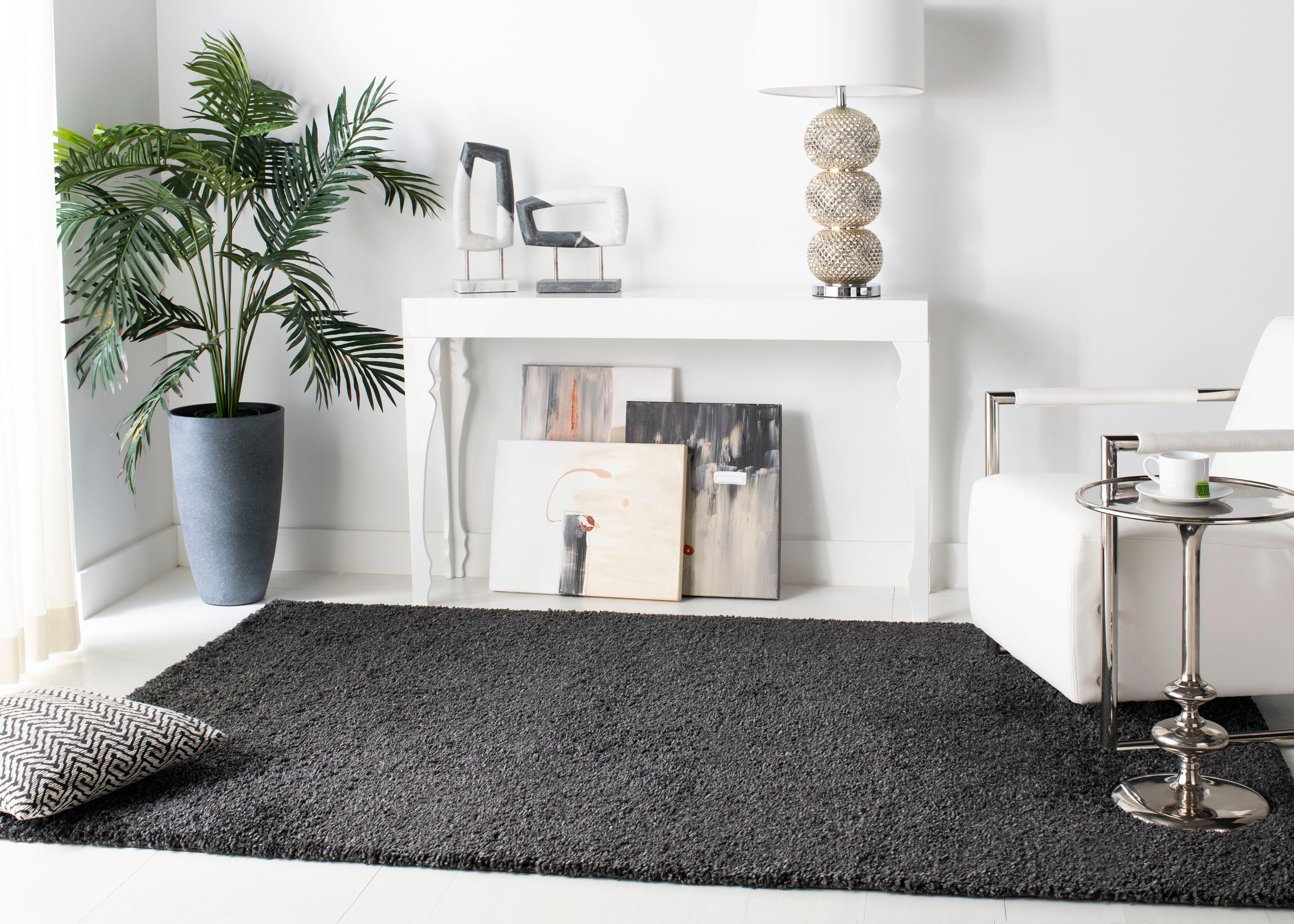 Click here for August Shag 53 x 76 Area Rug  Charcoal prices