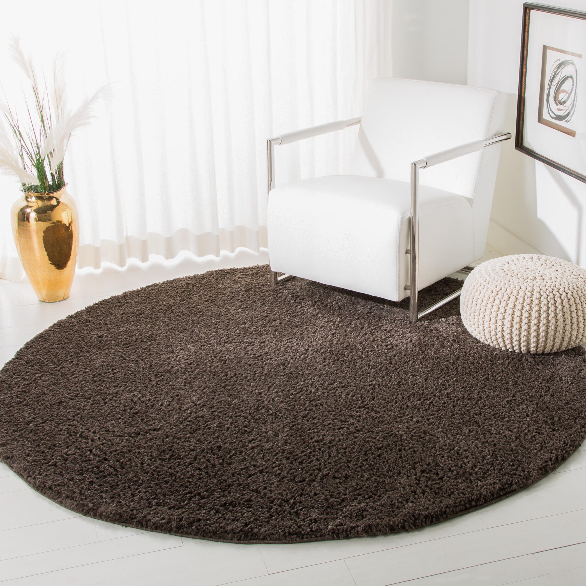 Click here for August Shag x 76 Area Rug  Brown prices
