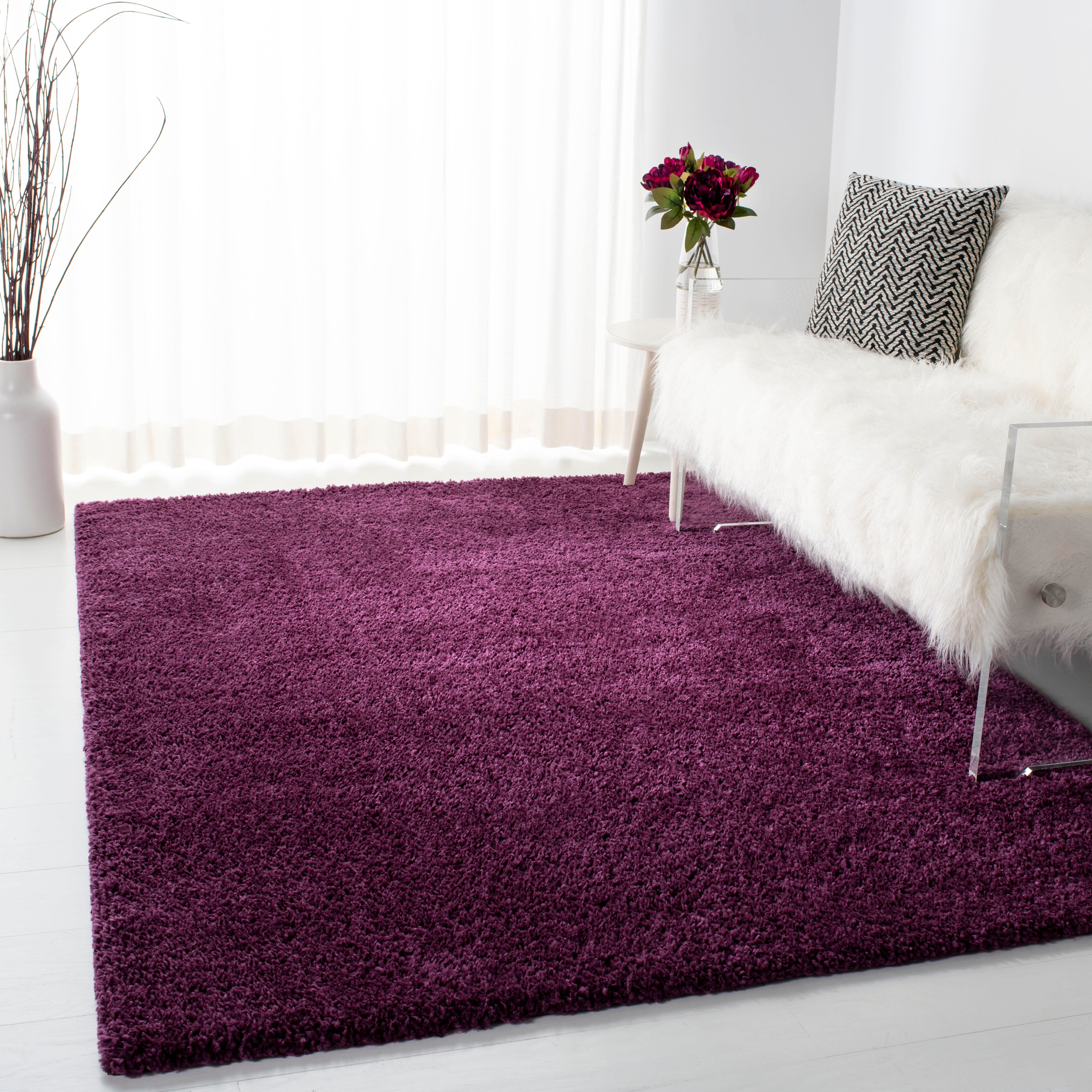 Click here for August Shag x 76 Area Rug  Purple prices