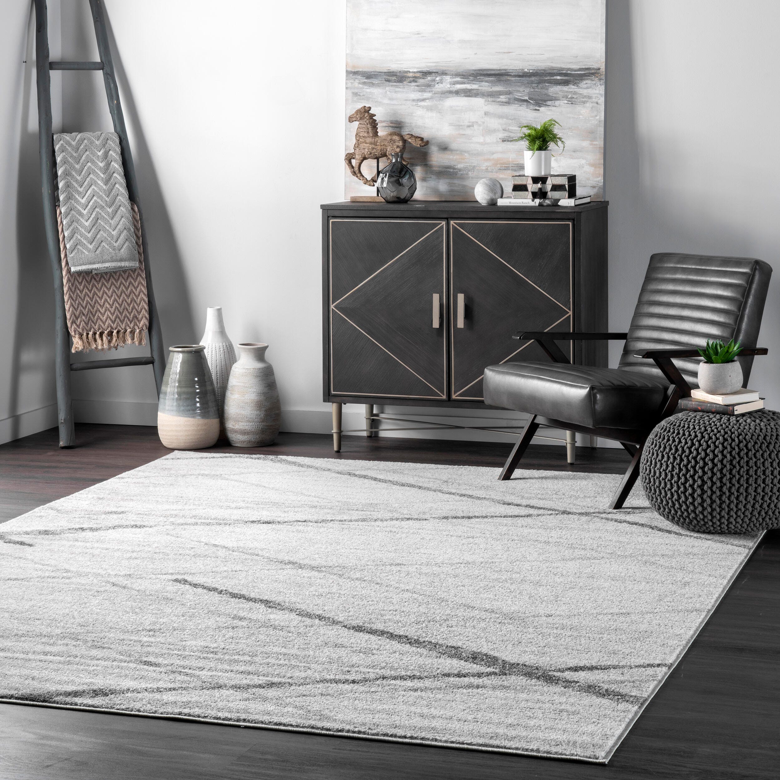 Click here for NuLoom Thigpen Contemporary Area Rug  Gray prices