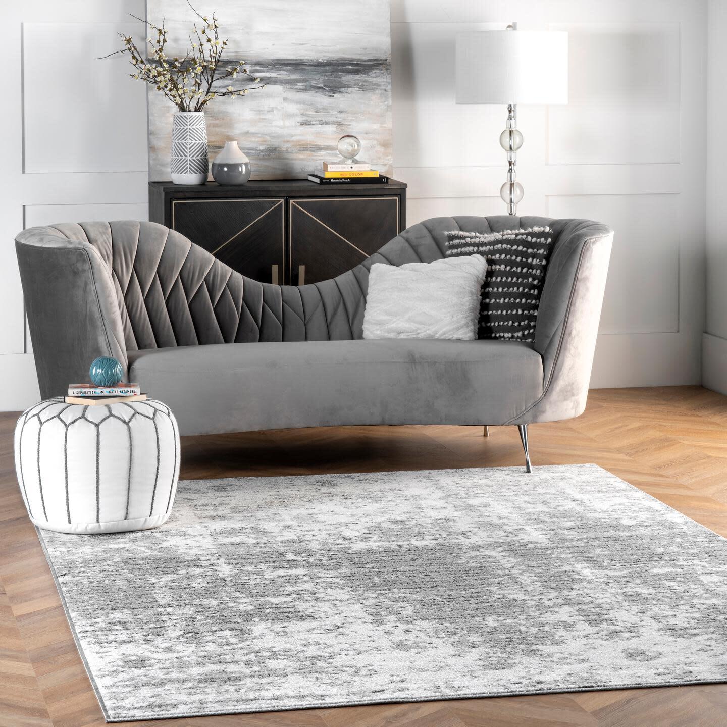Click here for NuLoom Deedra Modern Abstract Area Rug  Gray prices
