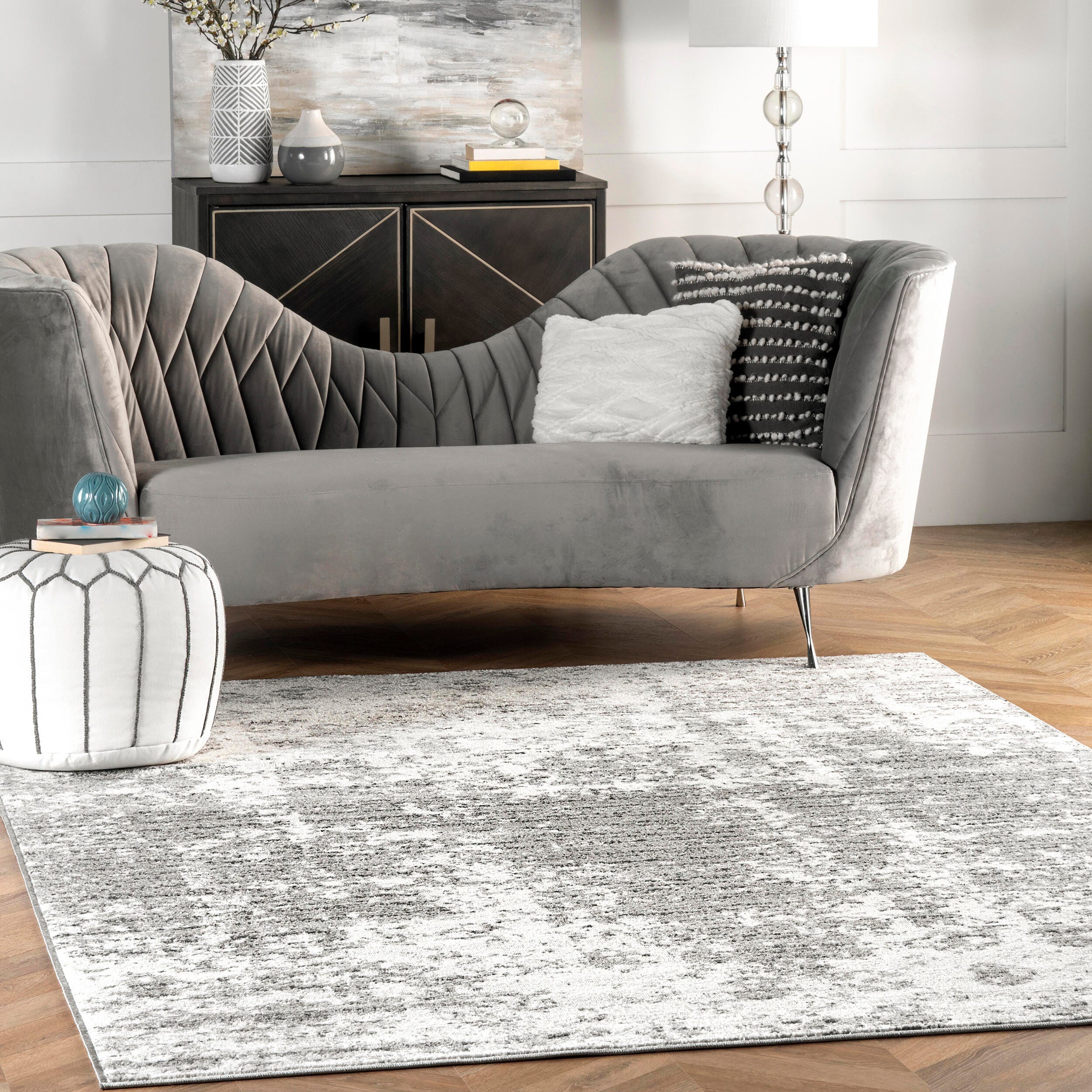 Click here for NuLoom Deedra Modern Abstract Area Rug  Gray prices