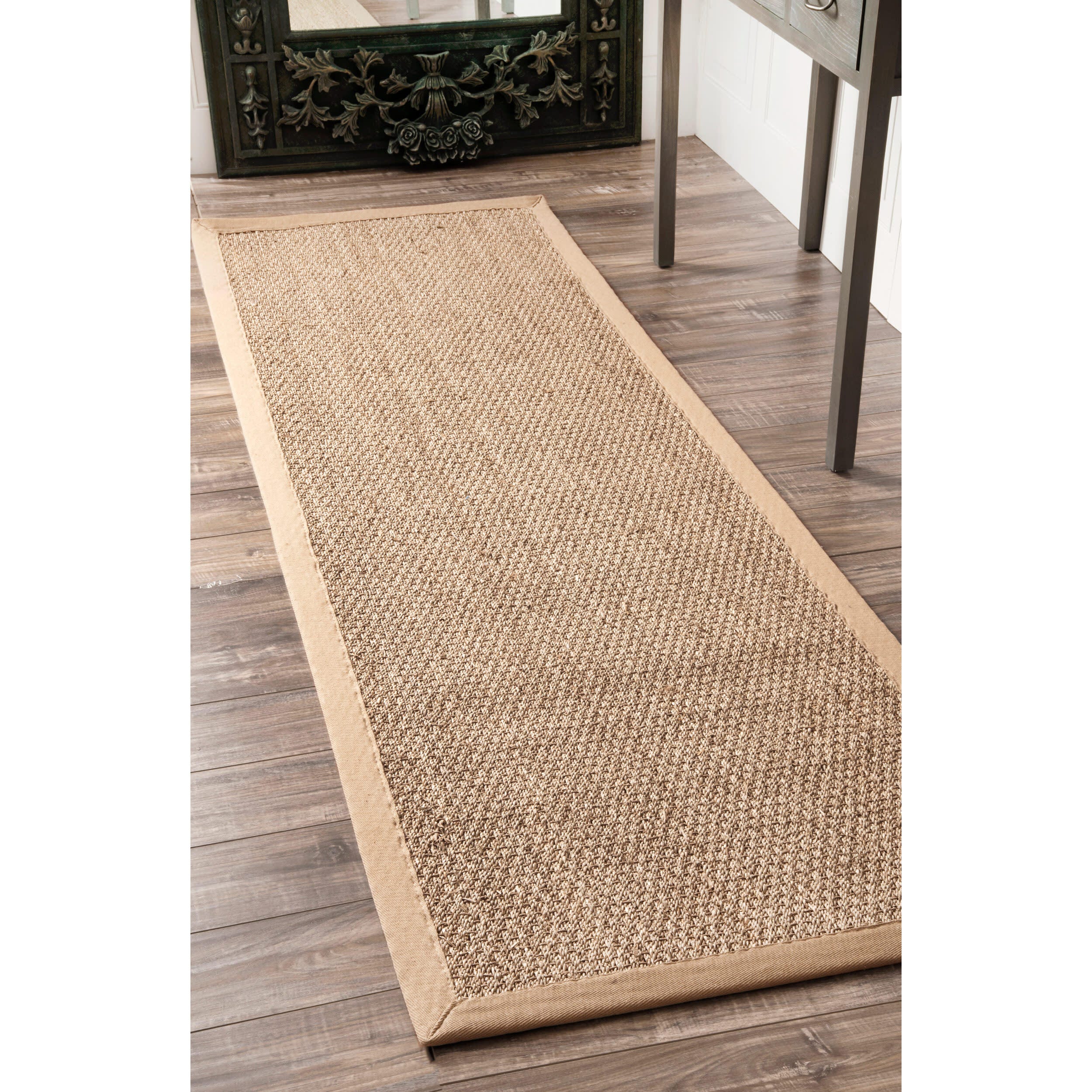 Click here for NuLoom Elijah Farmhouse Seagrass Area Rug  Beige prices