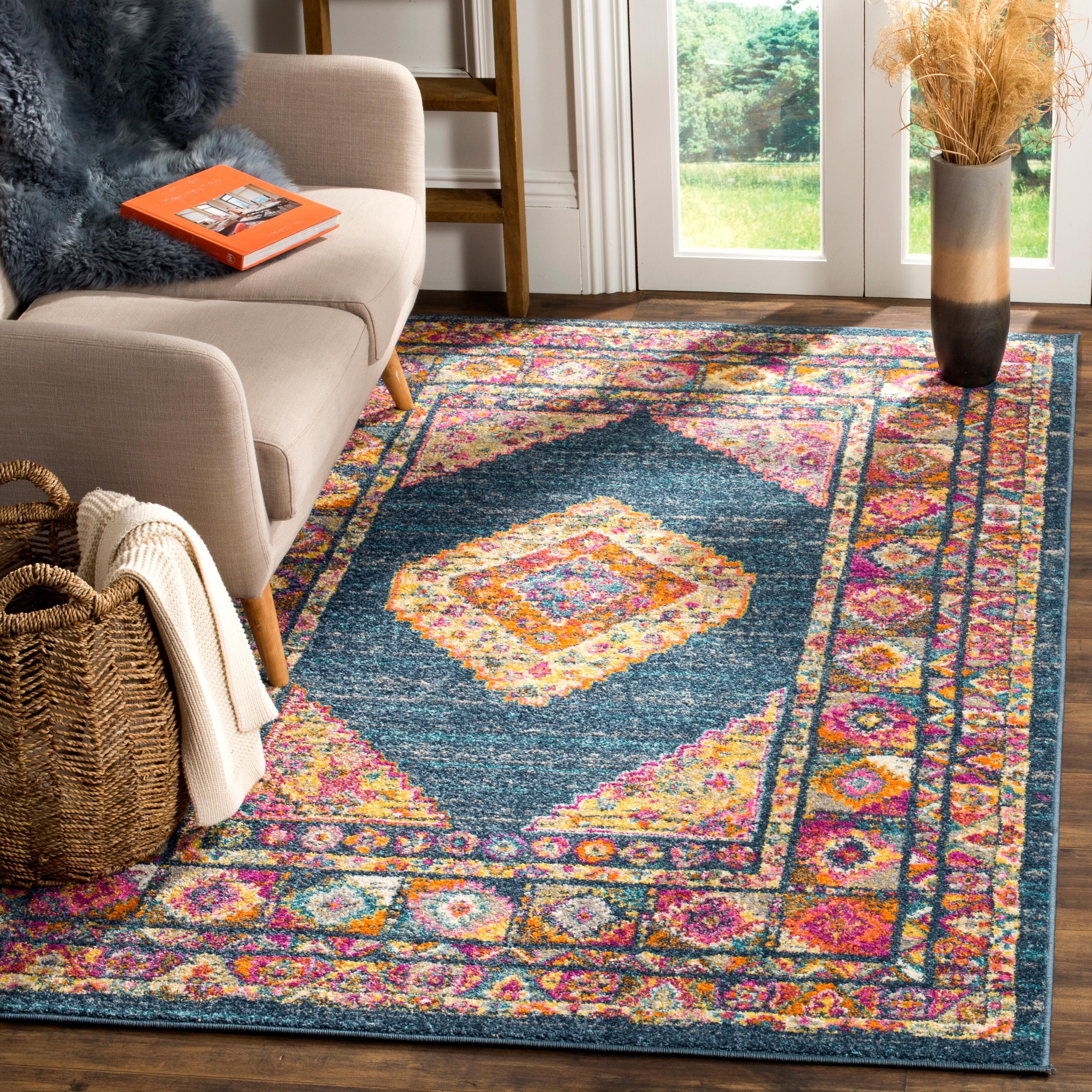 Click here for Safavieh Madison Torrie 5-1 x 7-6 Area Rug  Blue prices
