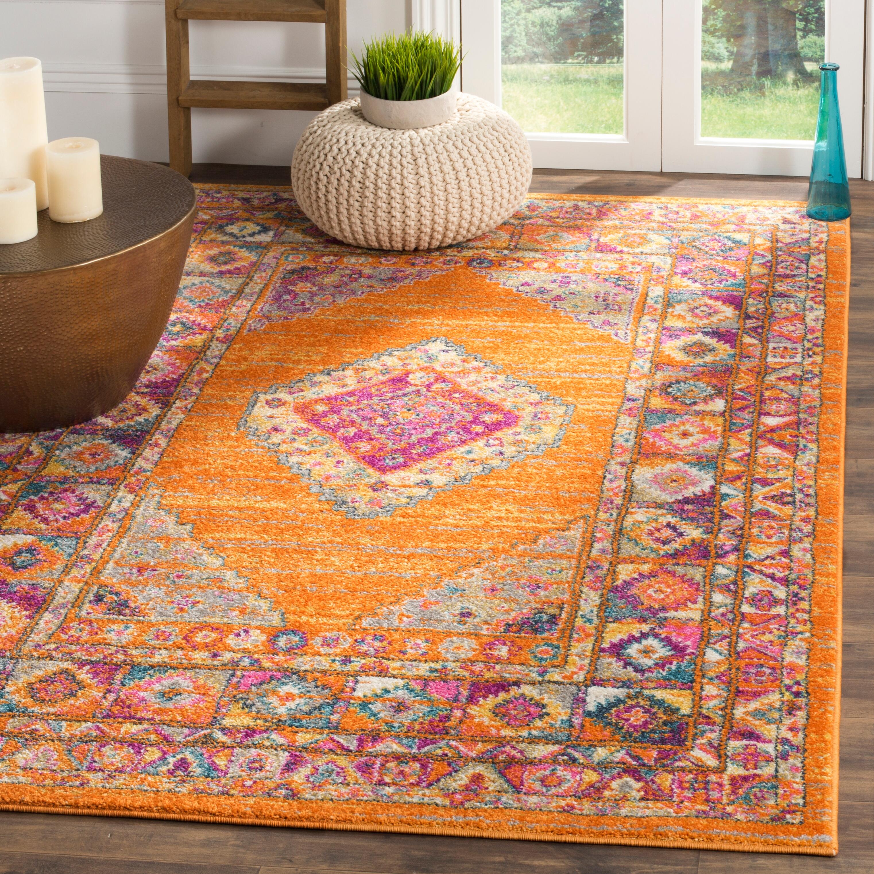 Click here for Safavieh Madison Torrie 6 x 9 Area Rug  Orange prices