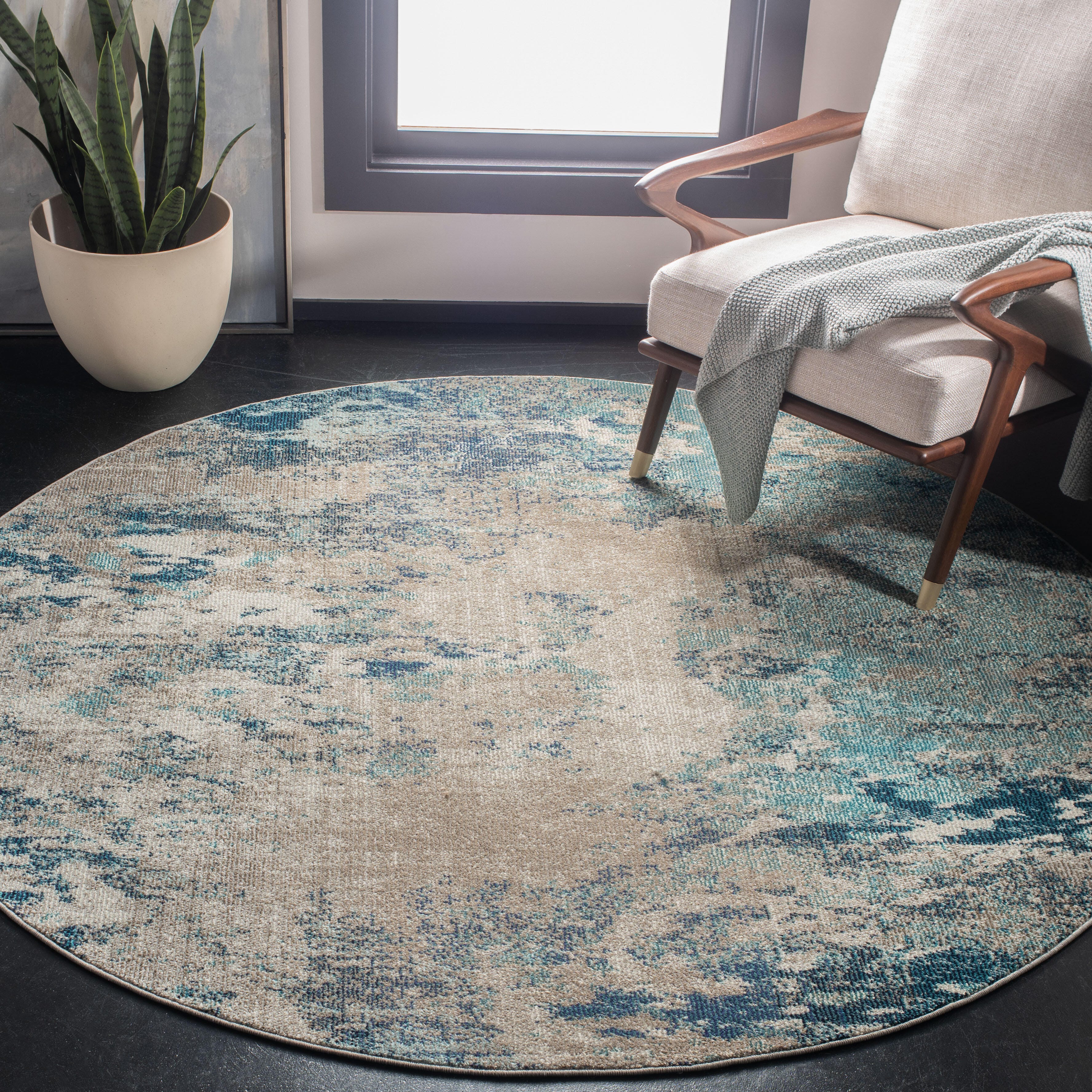 Click here for Safavieh Madison Carol 6-7 x 6-7 Round Area Rug  B... prices