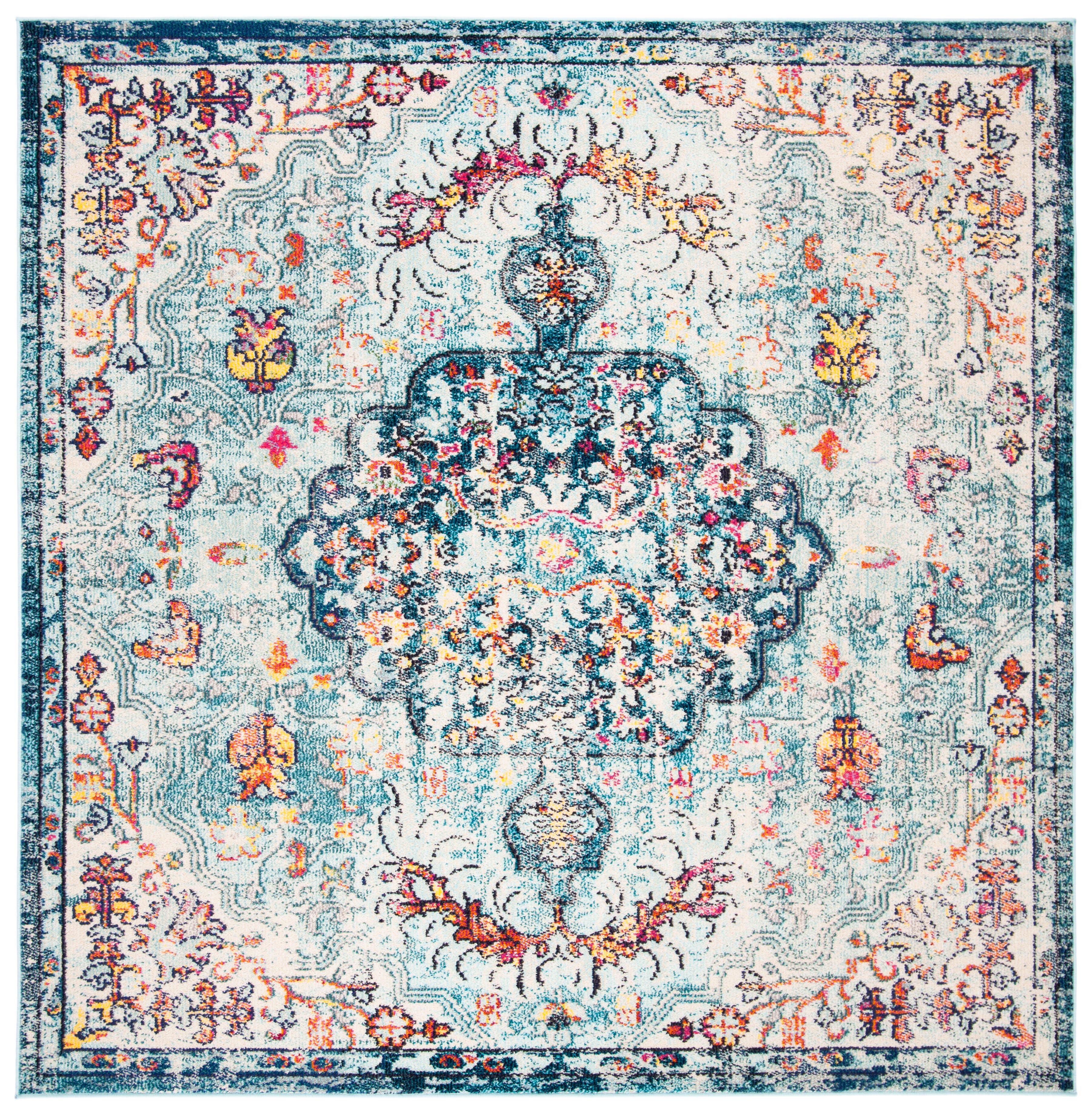 Click here for Safavieh Madison Piedad 5 x 5 Square Area Rug  Nav... prices