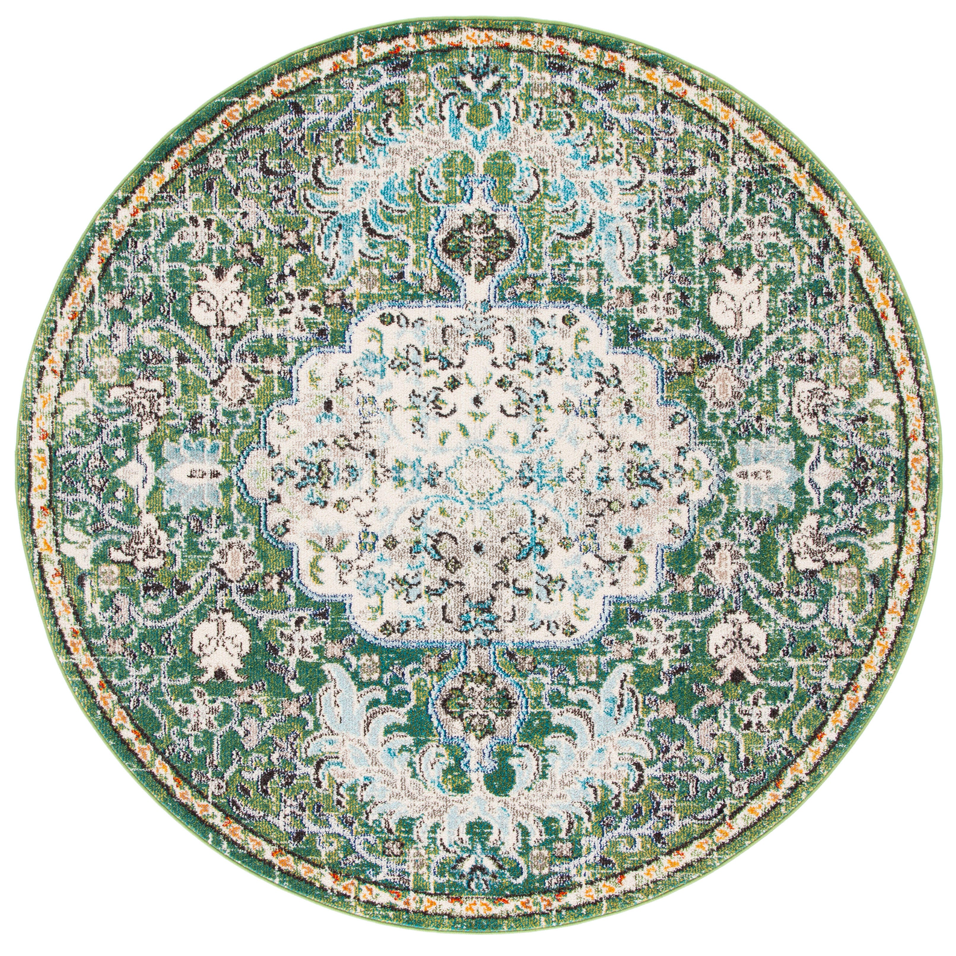 Click here for Safavieh Madison Piedad 5 x 5 Round Area Rug  Gree... prices
