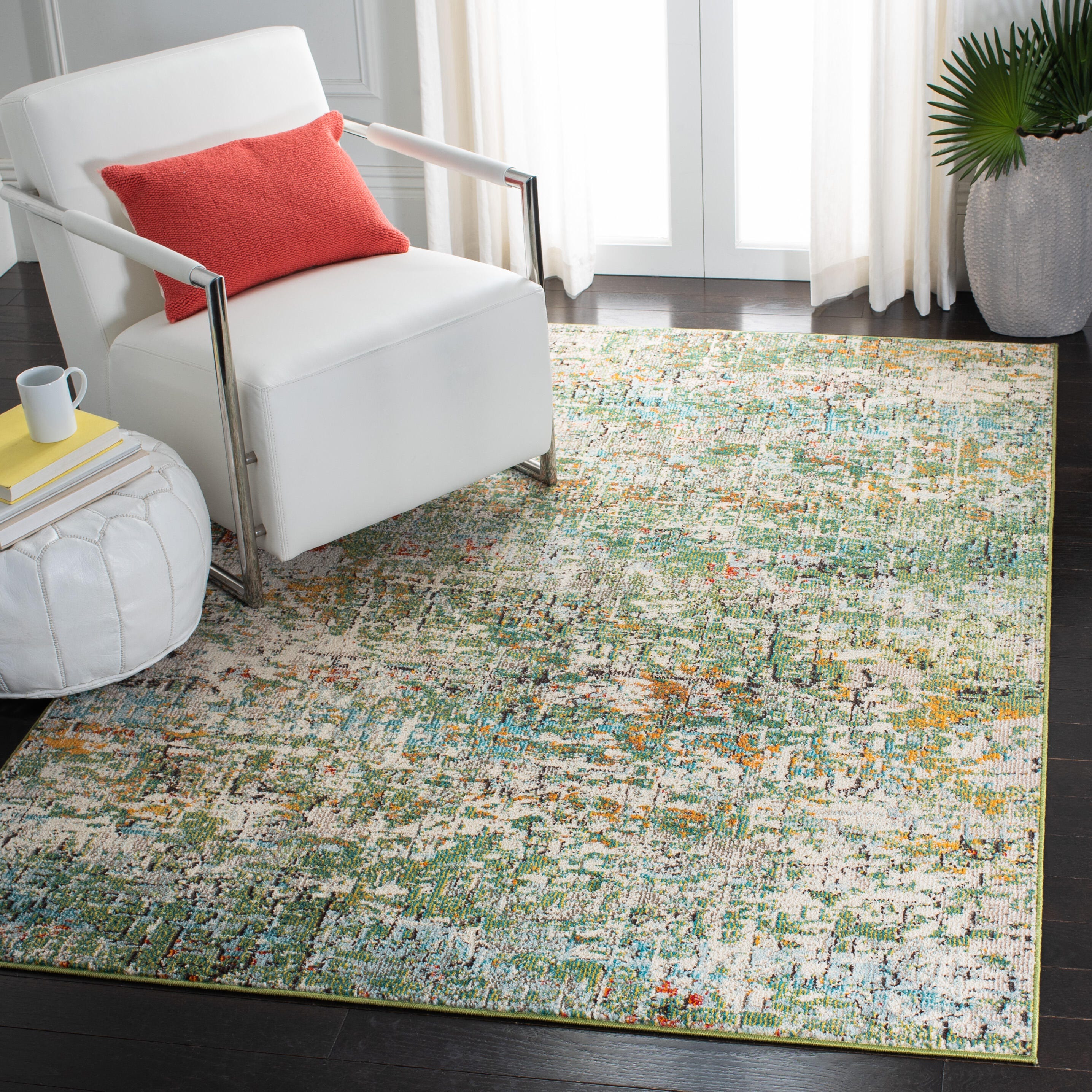 Click here for Safavieh Madison Artura 5-3 x 7-6 Area Rug  Green/... prices