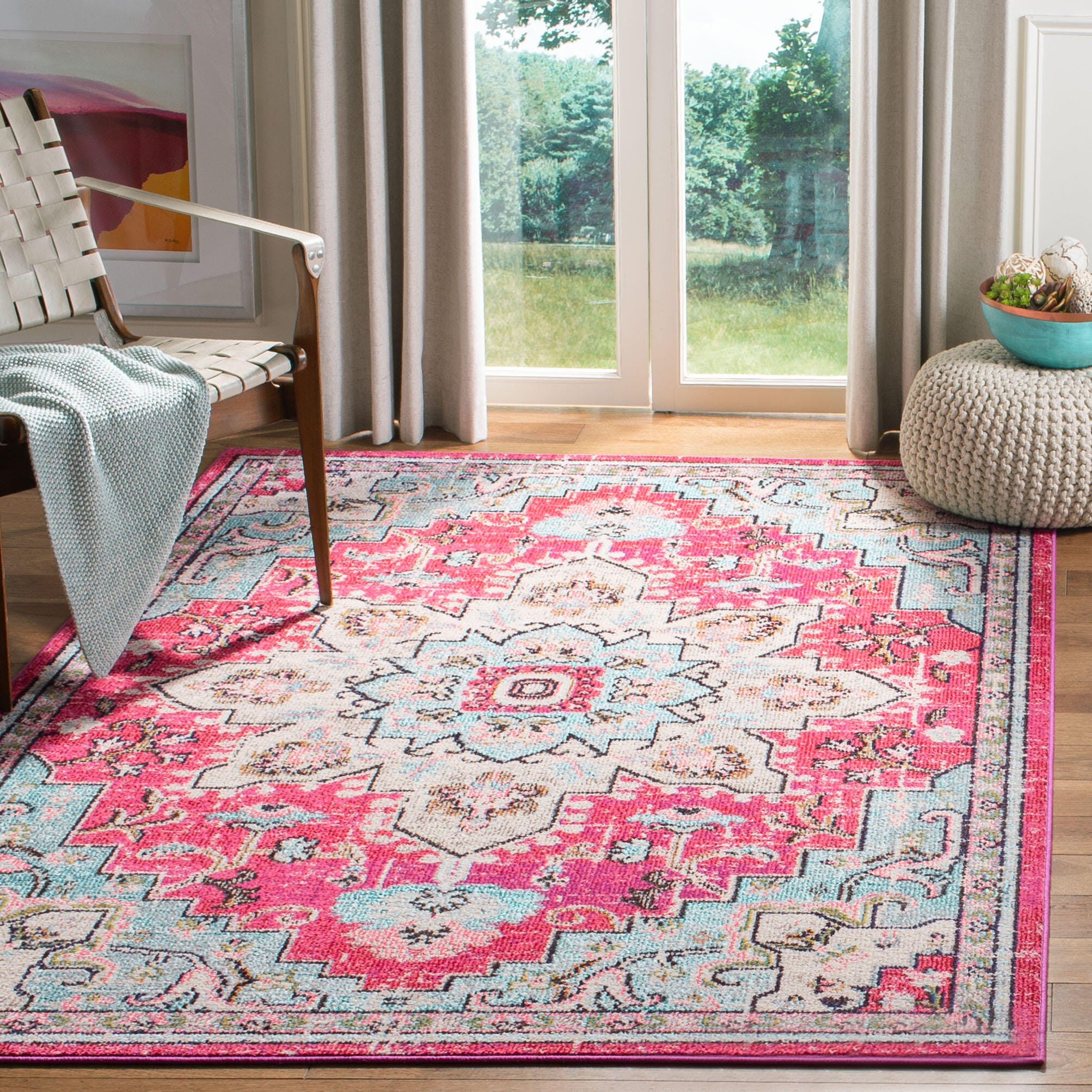 Click here for Safavieh Madison Karolina 5-3 x 7-6 Area Rug  Fuch... prices