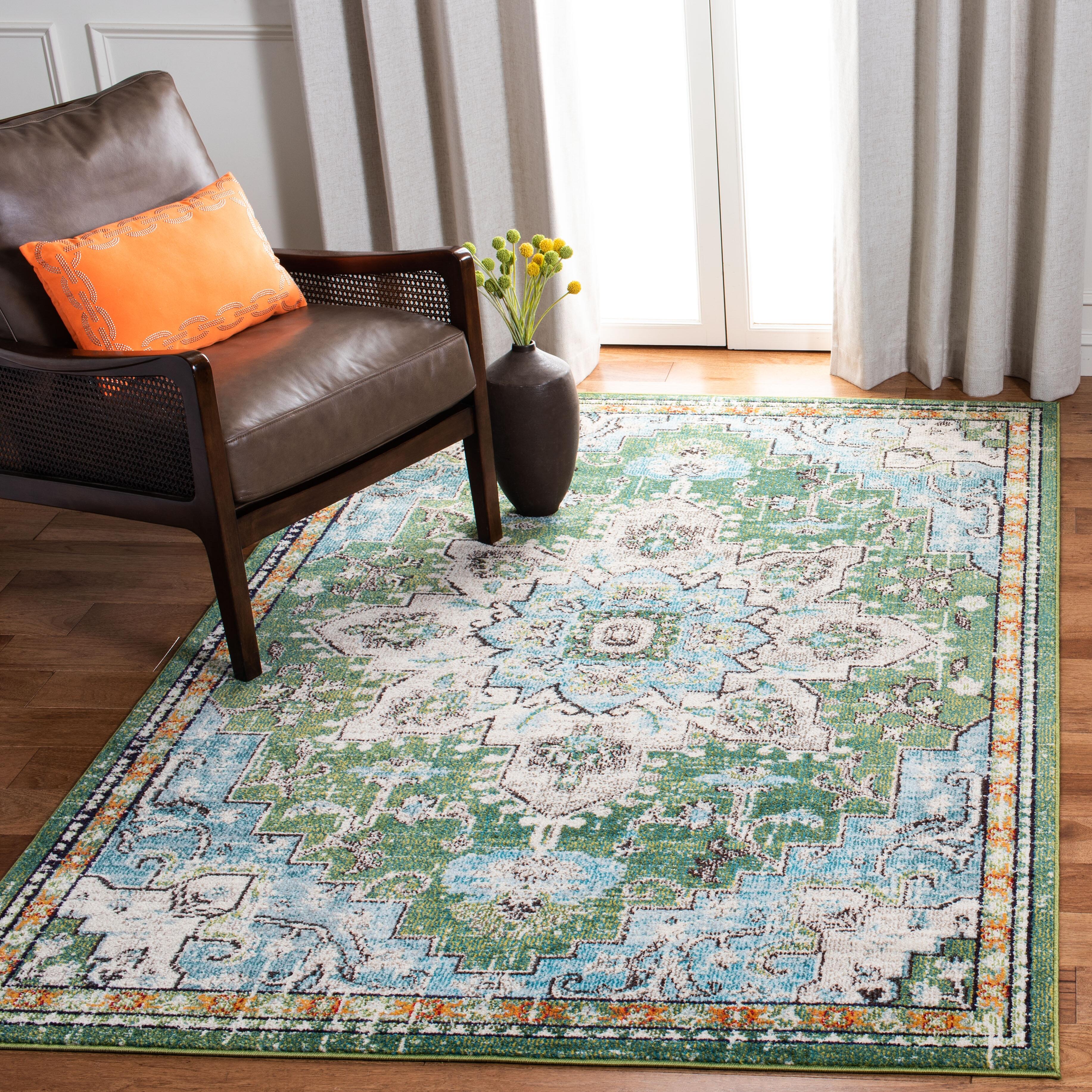 Click here for Safavieh Madison Karolina 5-3 x 7-6 Area Rug  Turq... prices