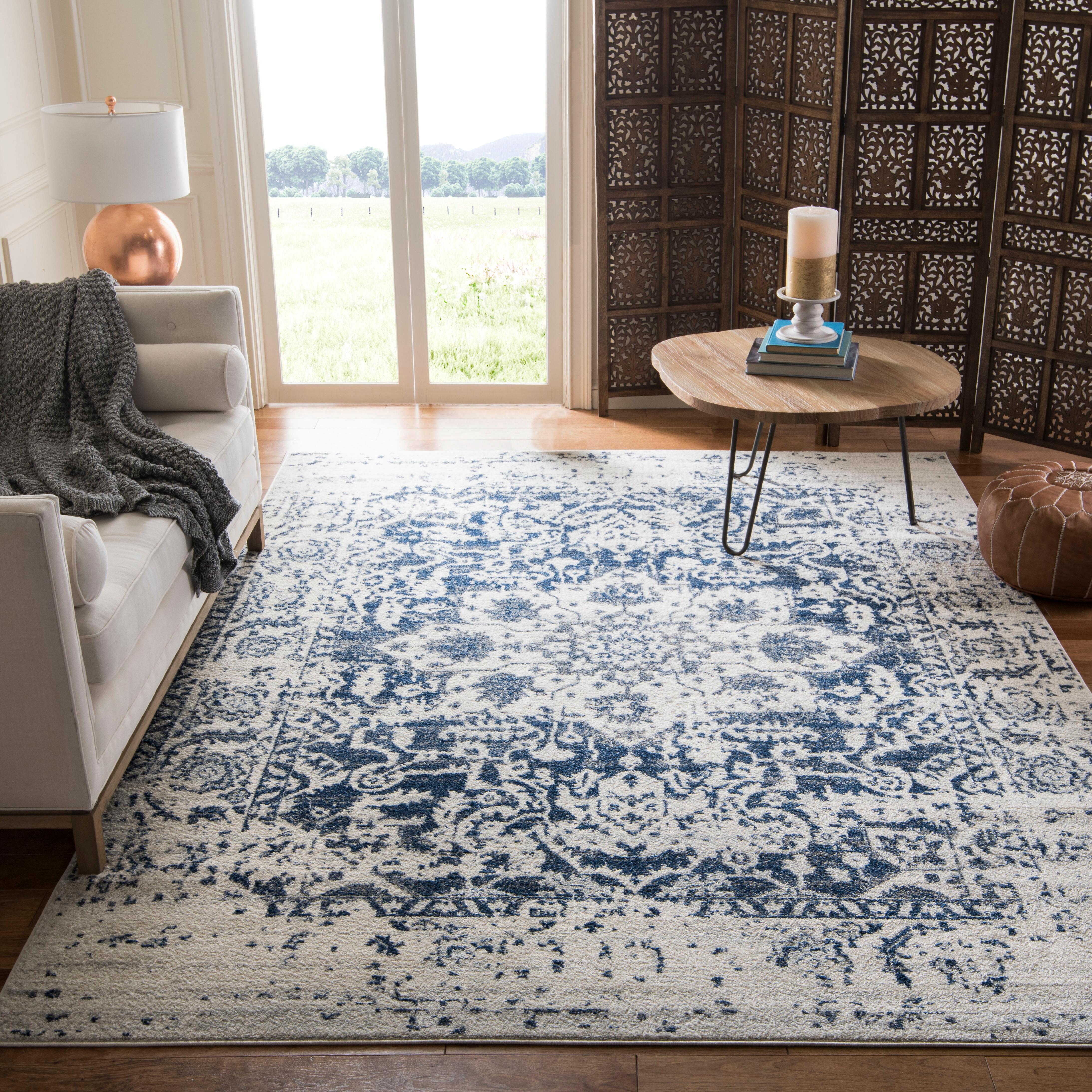 Click here for Safavieh Madison Cicely 8 x 10 Area Rug  Cream/Nav... prices
