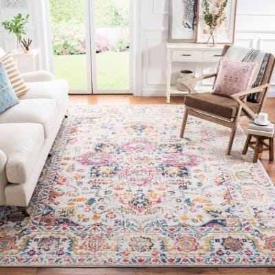 Click here for Safavieh Madison Cicely 8 x 10 Area Rug  Fuchsia/I... prices