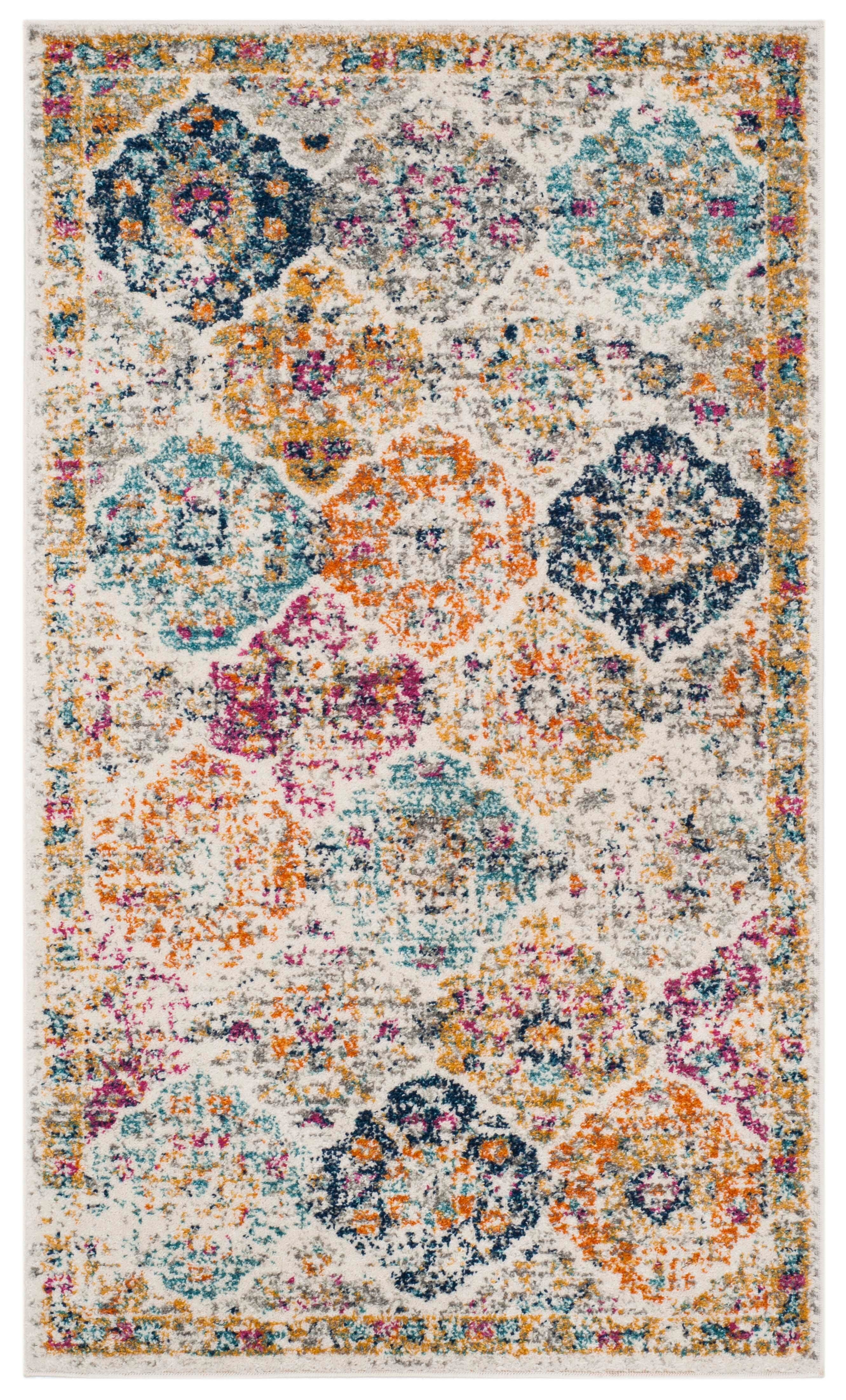 Click here for Safavieh Madison Franya 4 x 6 Area Rug  Cream/Mult... prices