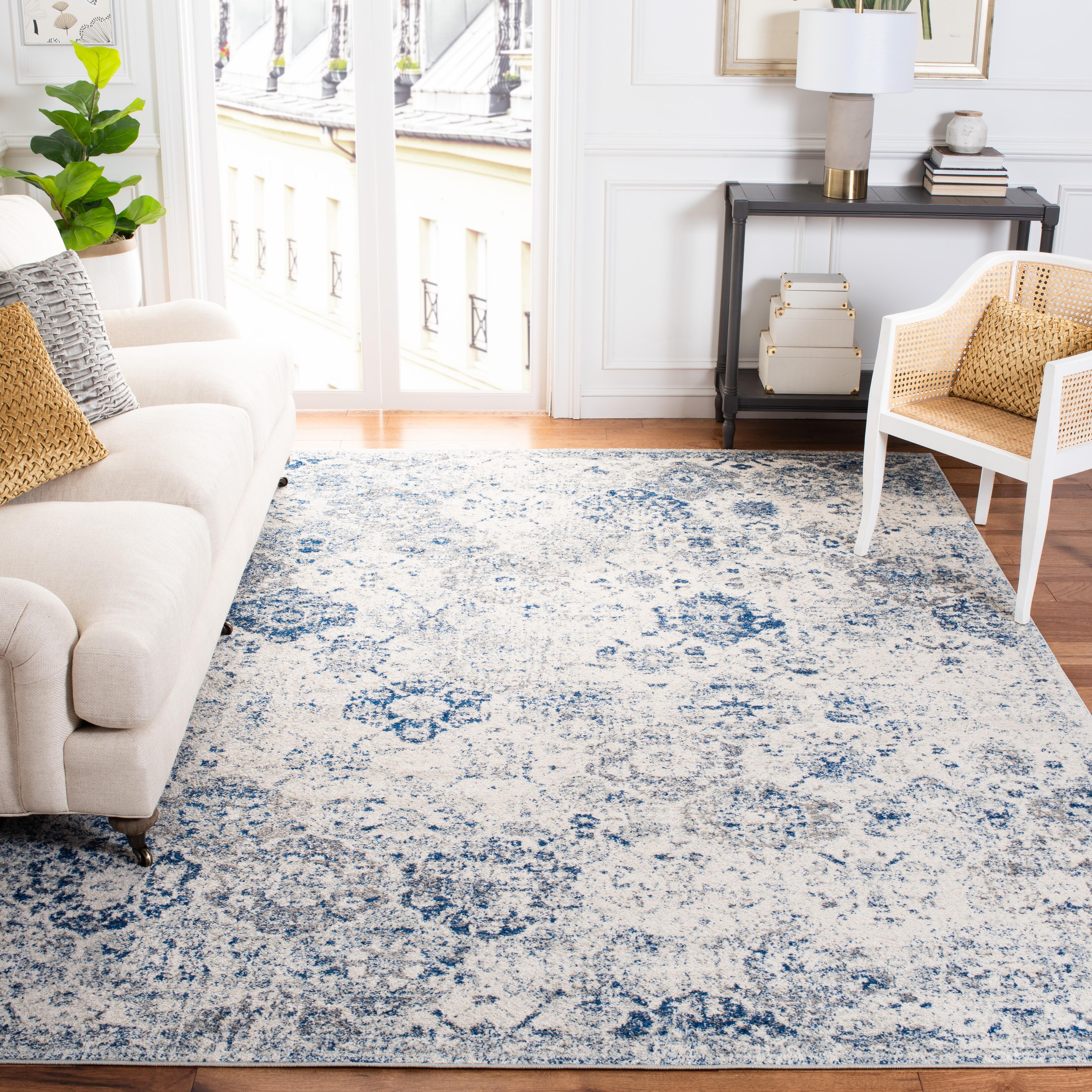 Click here for Safavieh Madison Franya 8 x 10 Area Rug  White/Roy... prices