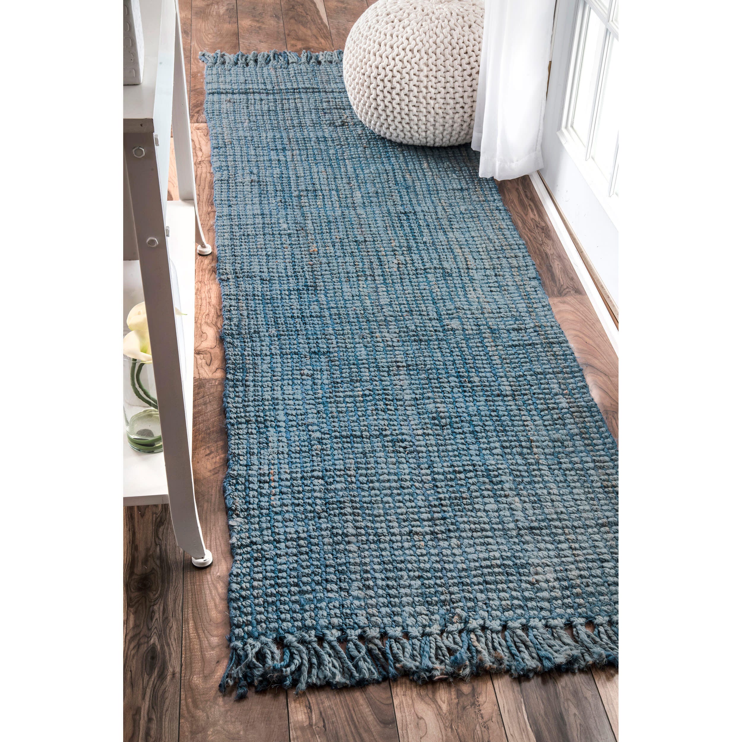 Click here for Nuloom Daniela Farmhouse Chunky Jute Area Rug  Blu... prices