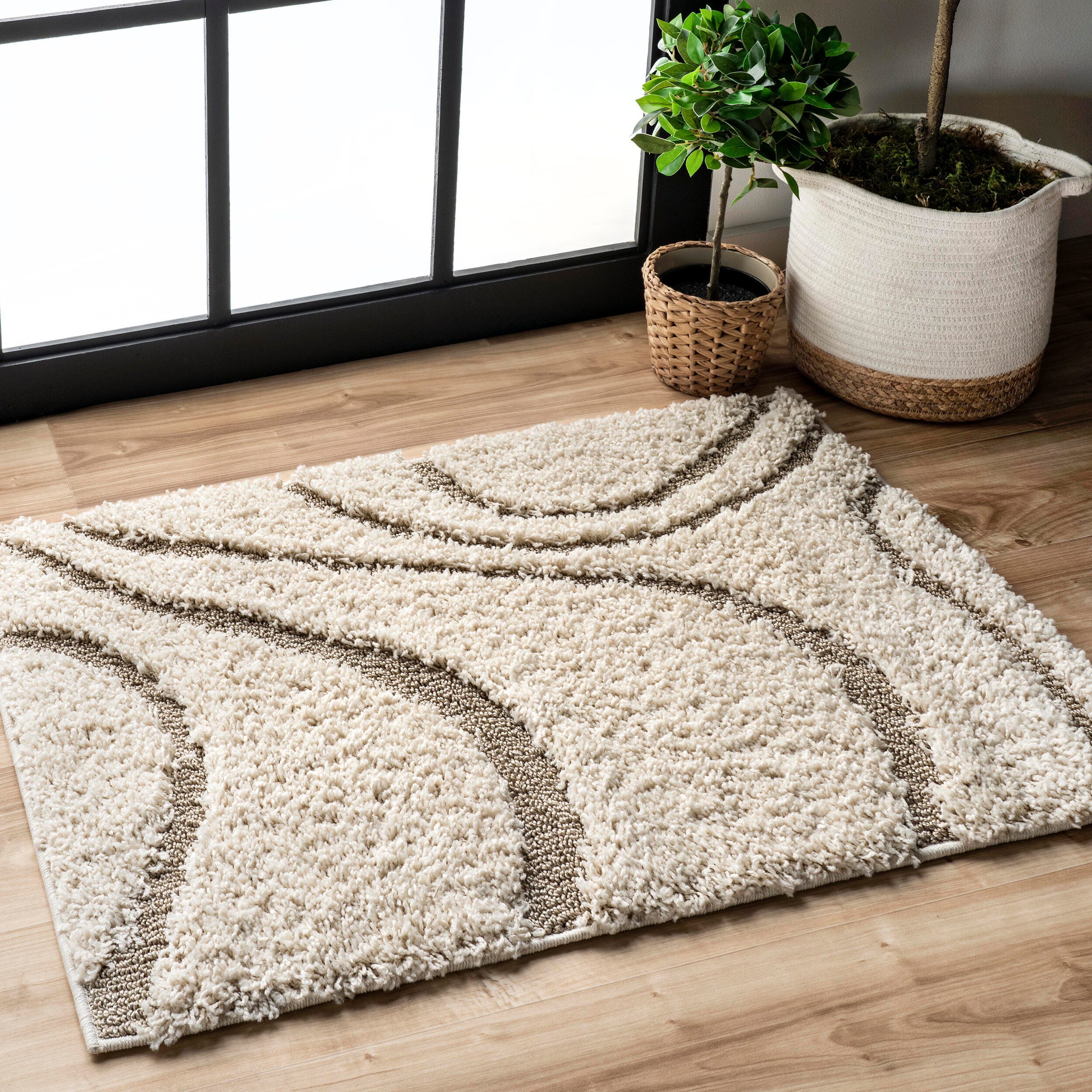 Click here for Nuloom Carolyn Modern Shag Area Rug  Cream prices