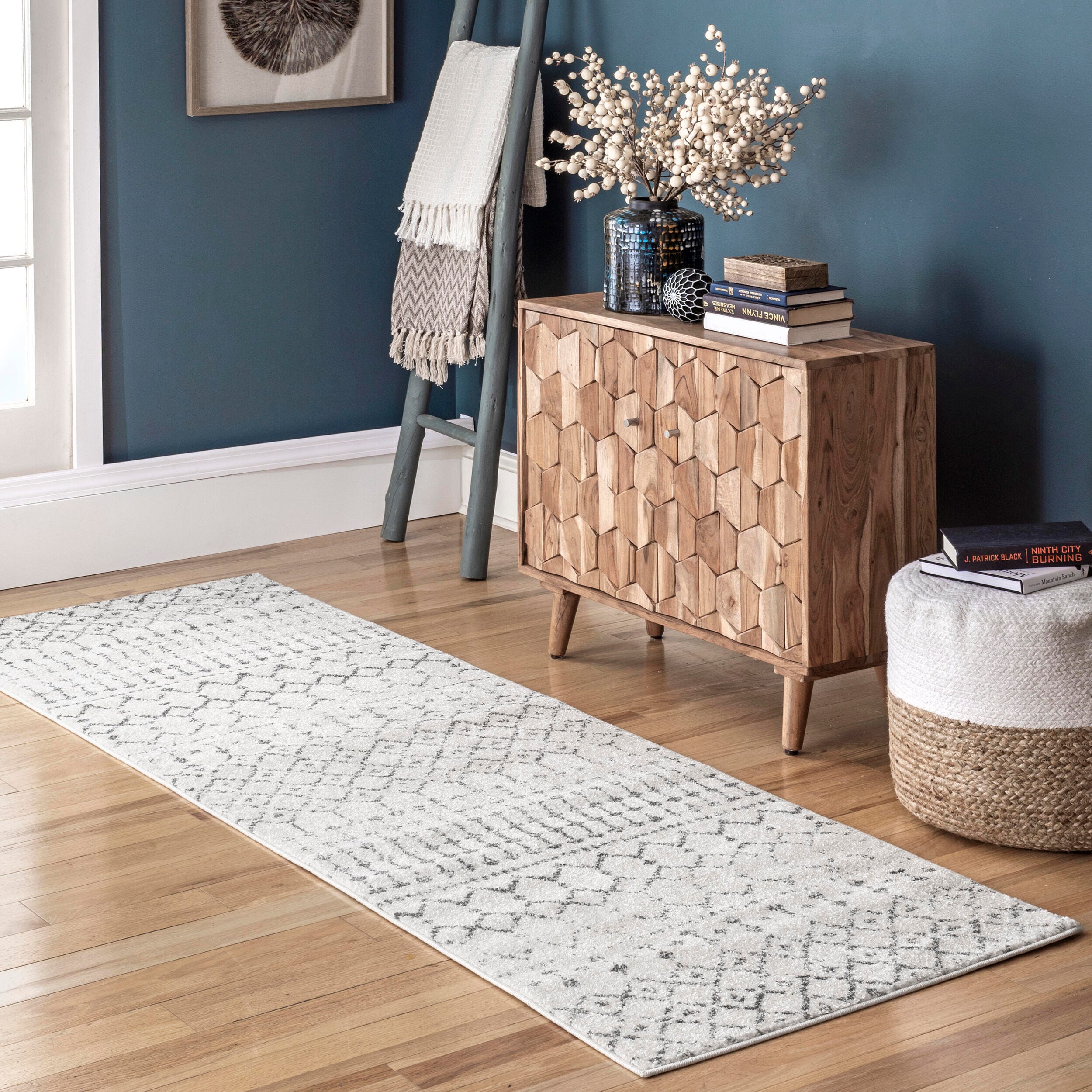 Click here for Nuloom Moroccan Blythe Area Rug  Gray prices