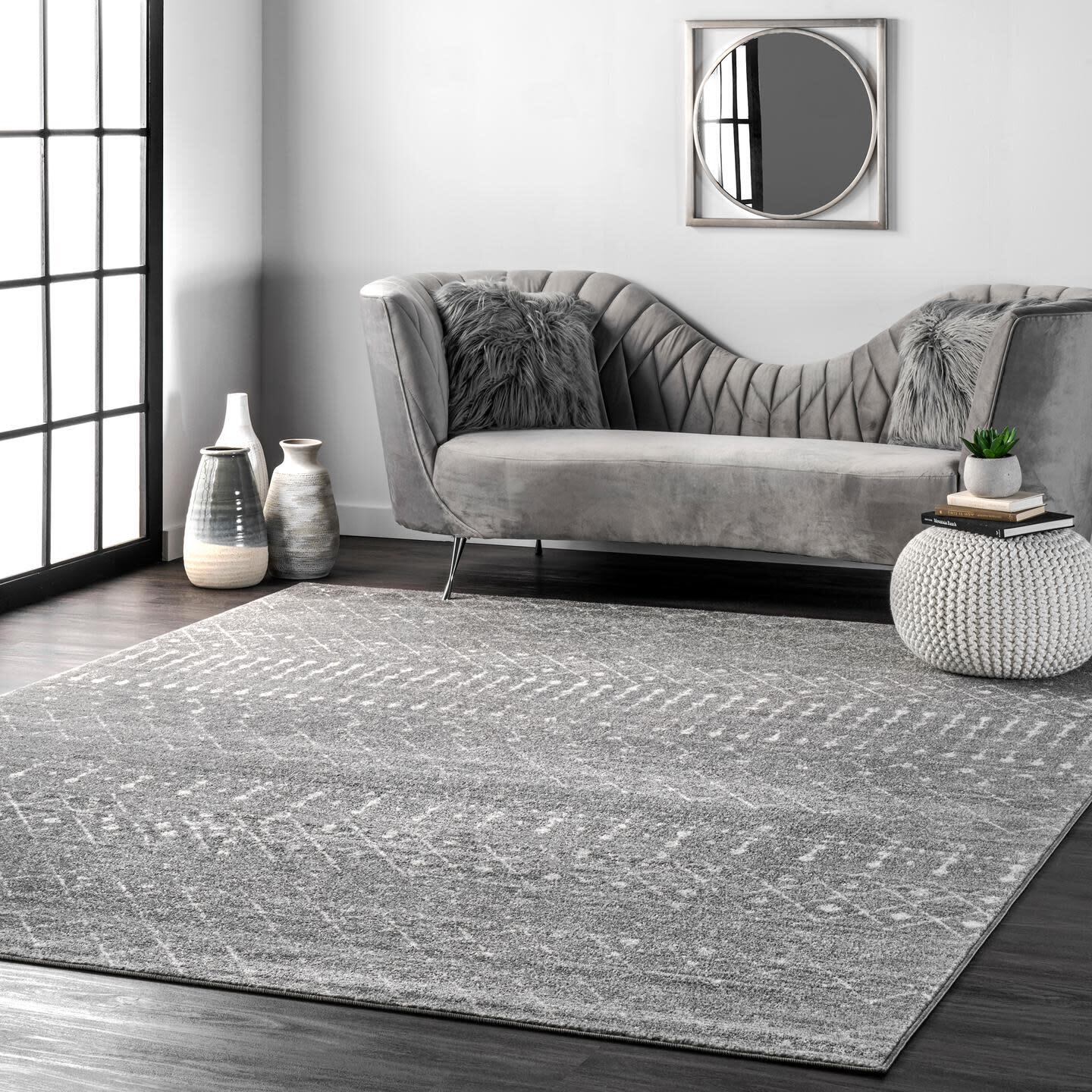 Click here for Nuloom Moroccan Blythe Area Rug  Dark Gray prices