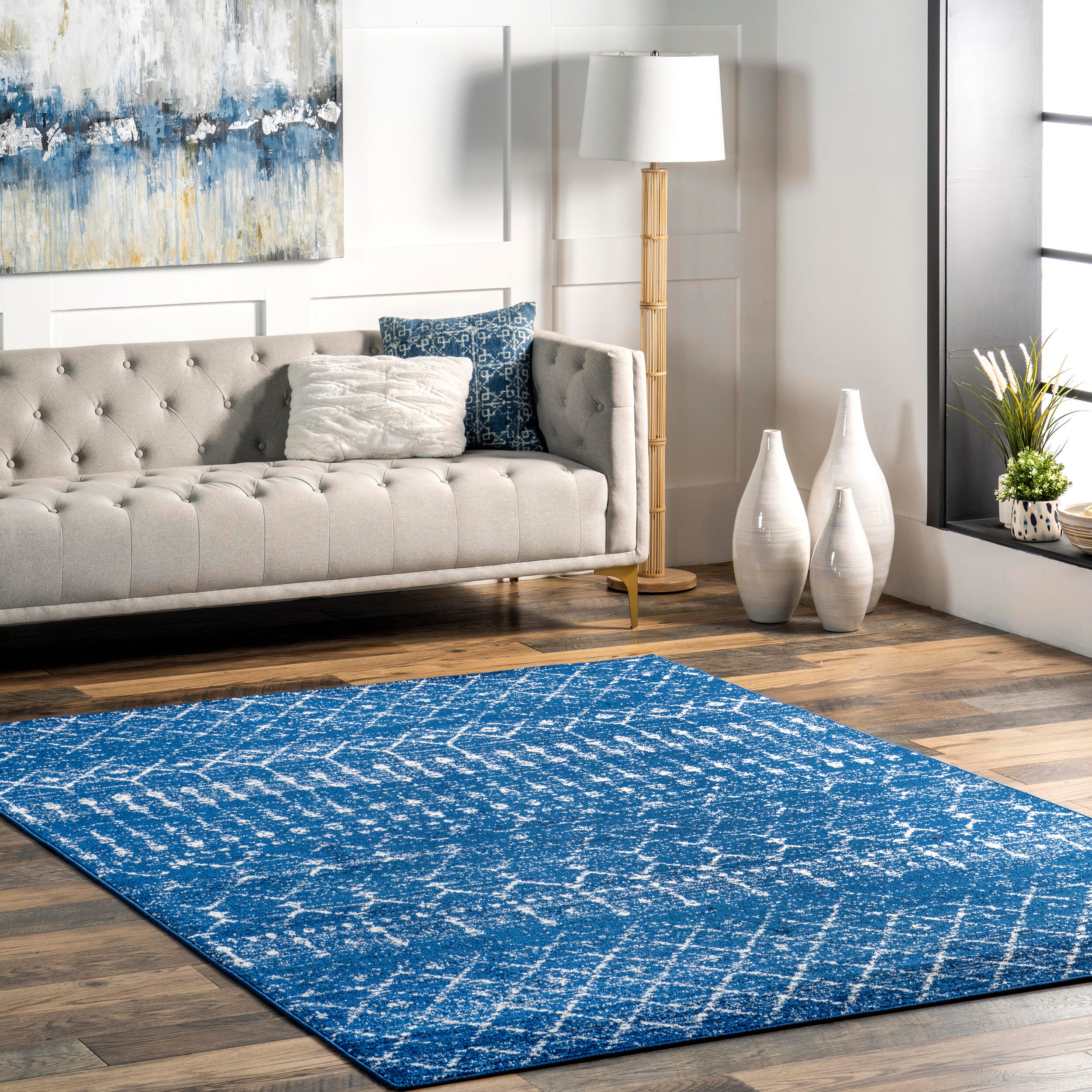 Click here for Nuloom Moroccan Blythe Area Rug  Blue prices