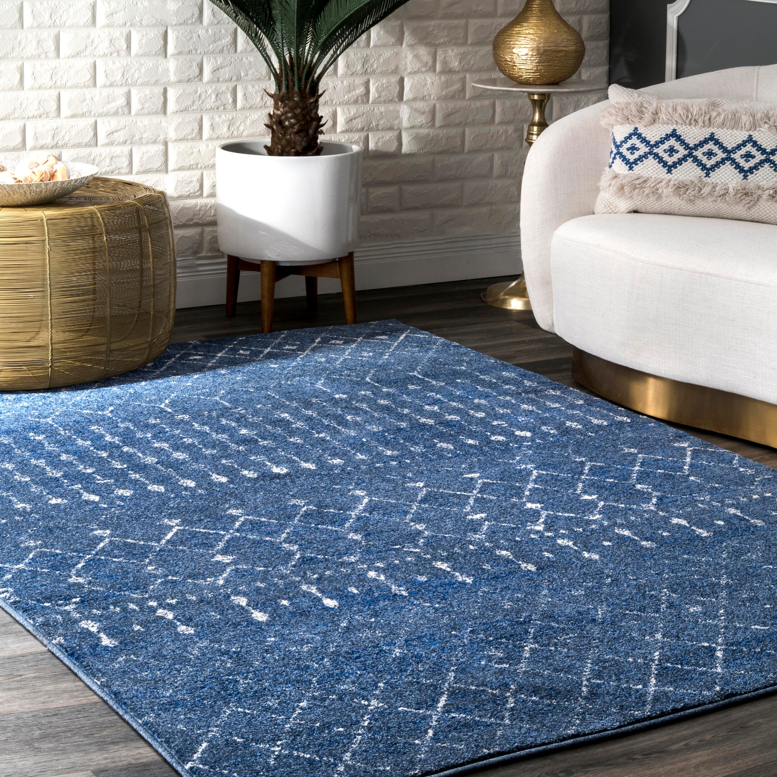 Click here for Nuloom Moroccan Blythe Area Rug  Dark Blue prices