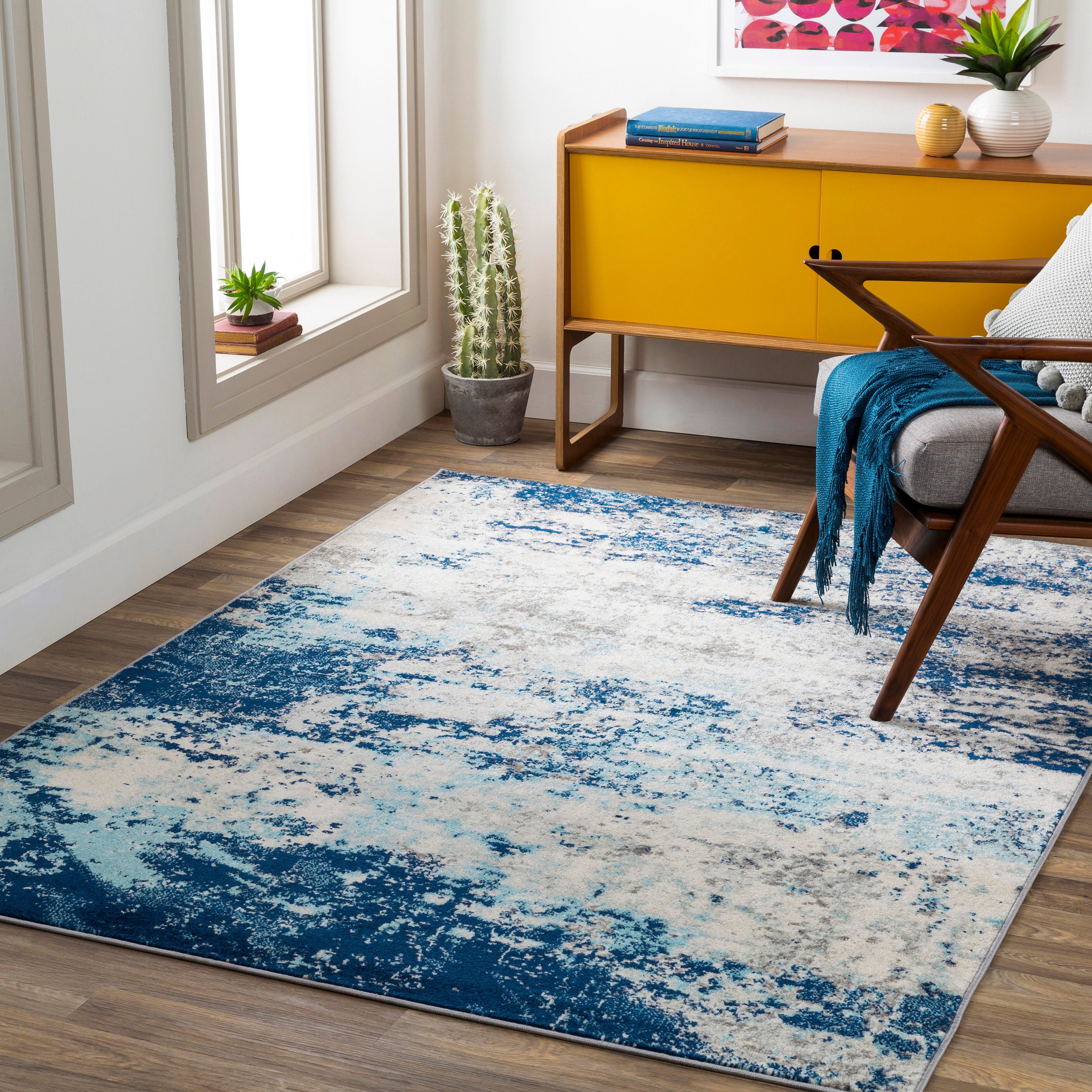Click here for Livabliss Chester 67 x 9 Area Rug  Blue prices