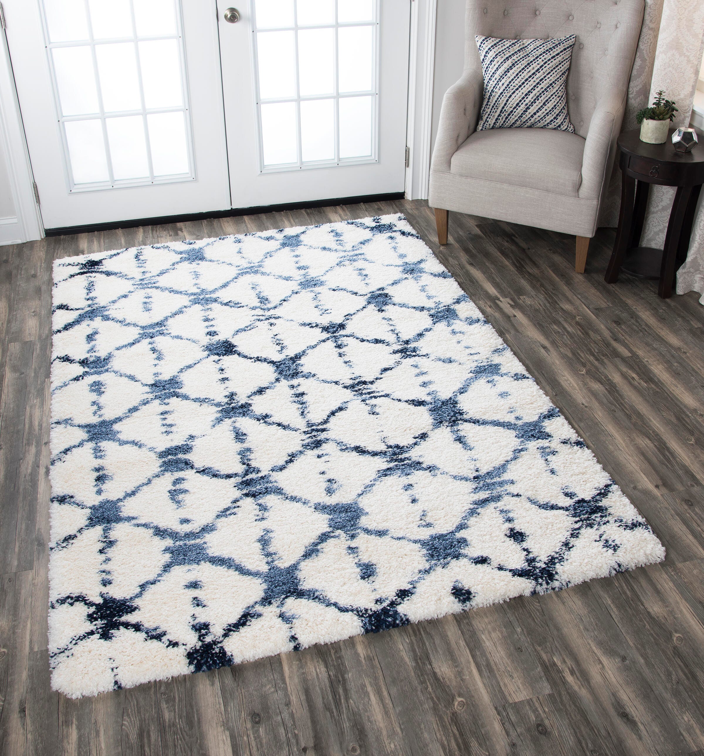 Click here for Midnight Neutral 53 x 73 Power-Loomed Rug  Ivory prices
