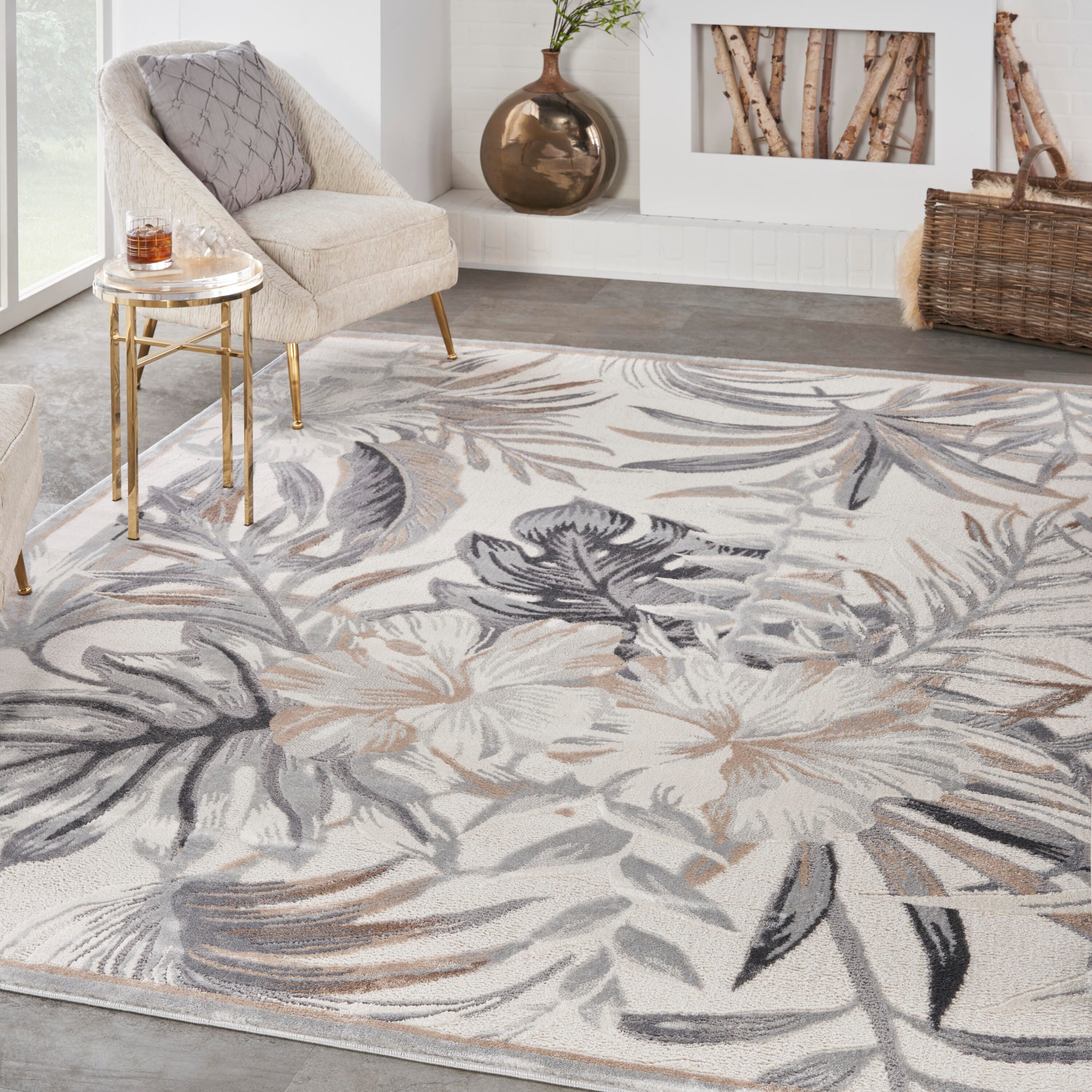 Click here for Nourison Home Reef Seaside 710 x 910 Area Rug  Ivo... prices