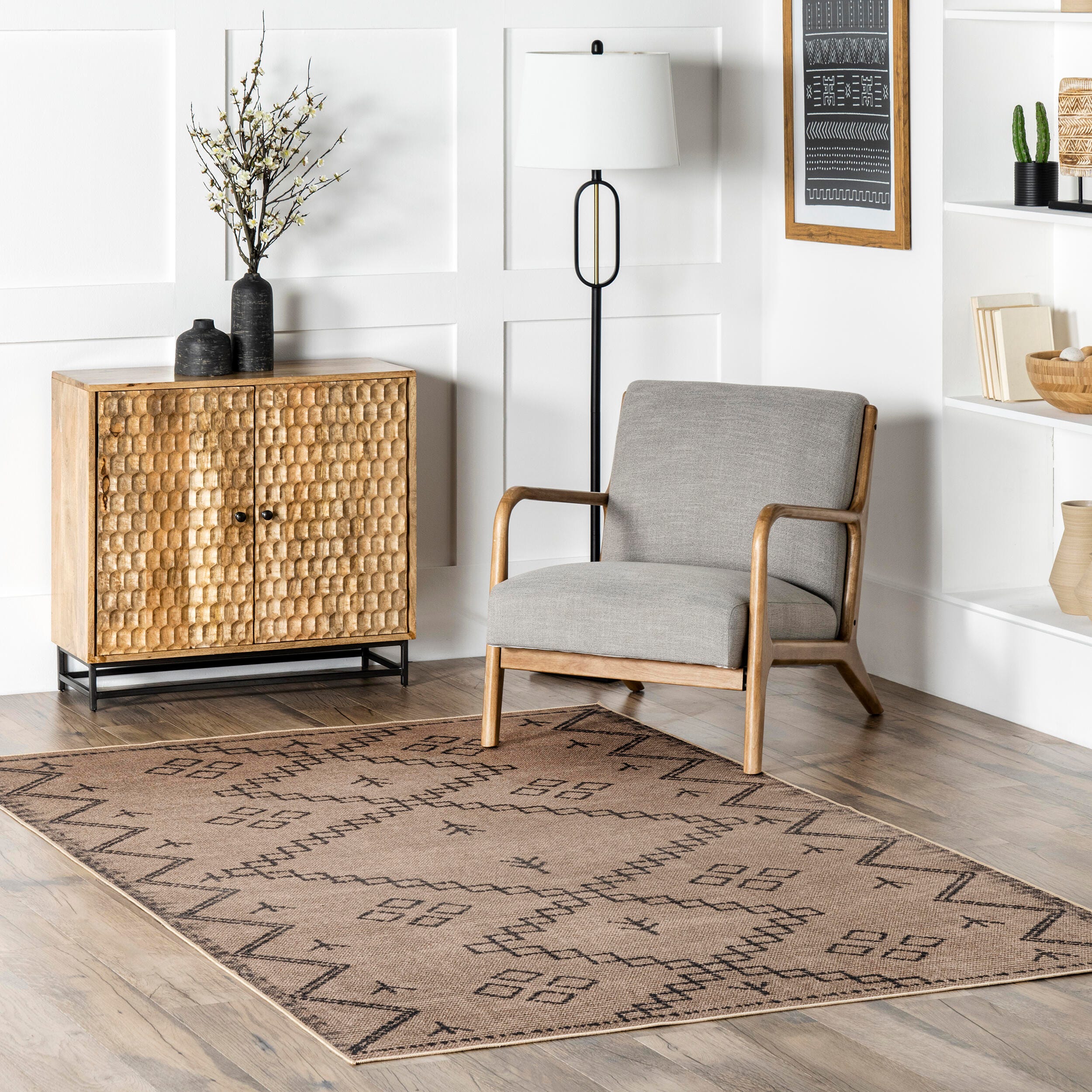 Click here for Nuloom Ariel 4 x 6 Area Rug  Natural prices