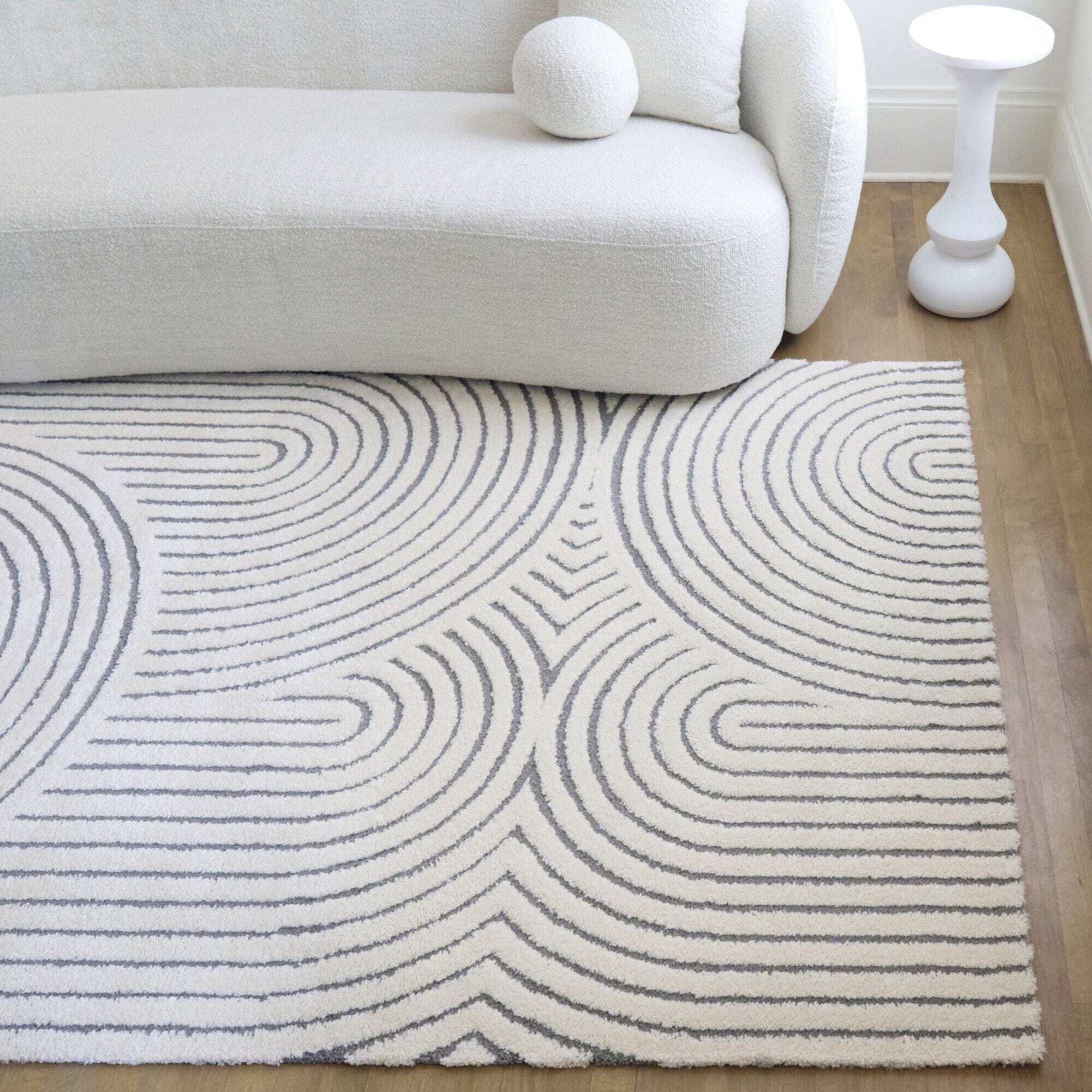 Click here for Balta Rugs Caserio 5 3 x 7 Area Rug  Cream/Gray prices