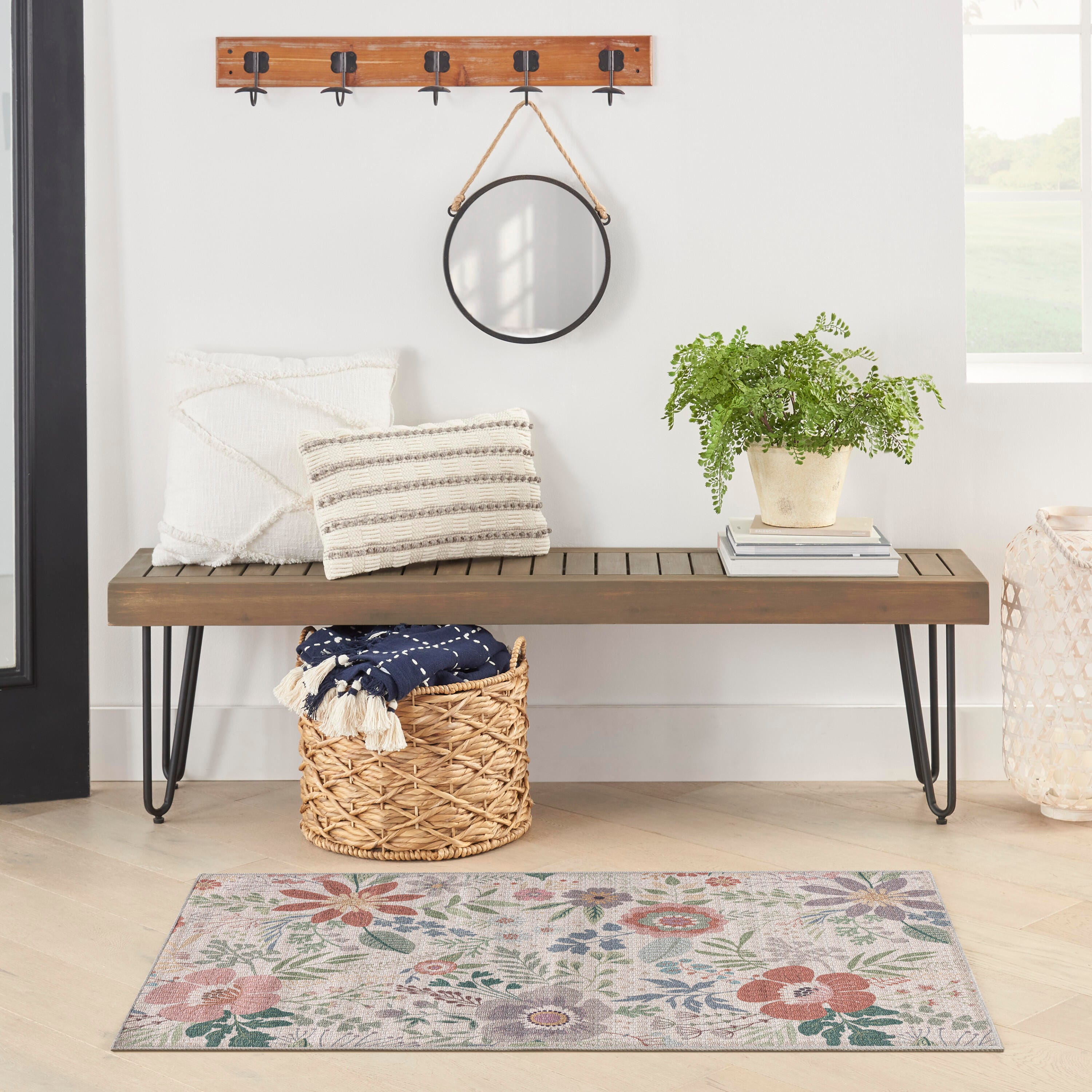 Click here for Nourison Home Elegant Washables Rug  Cream Multi prices