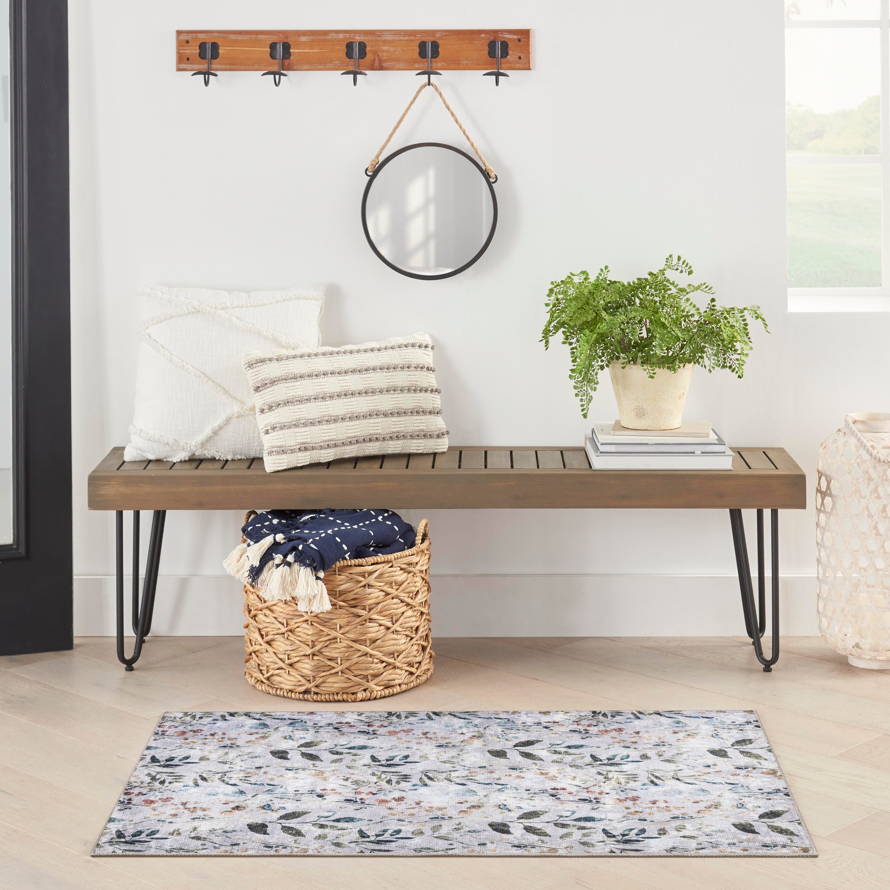 Click here for Nourison Home Elegant Washables Rug  Gray Multi prices