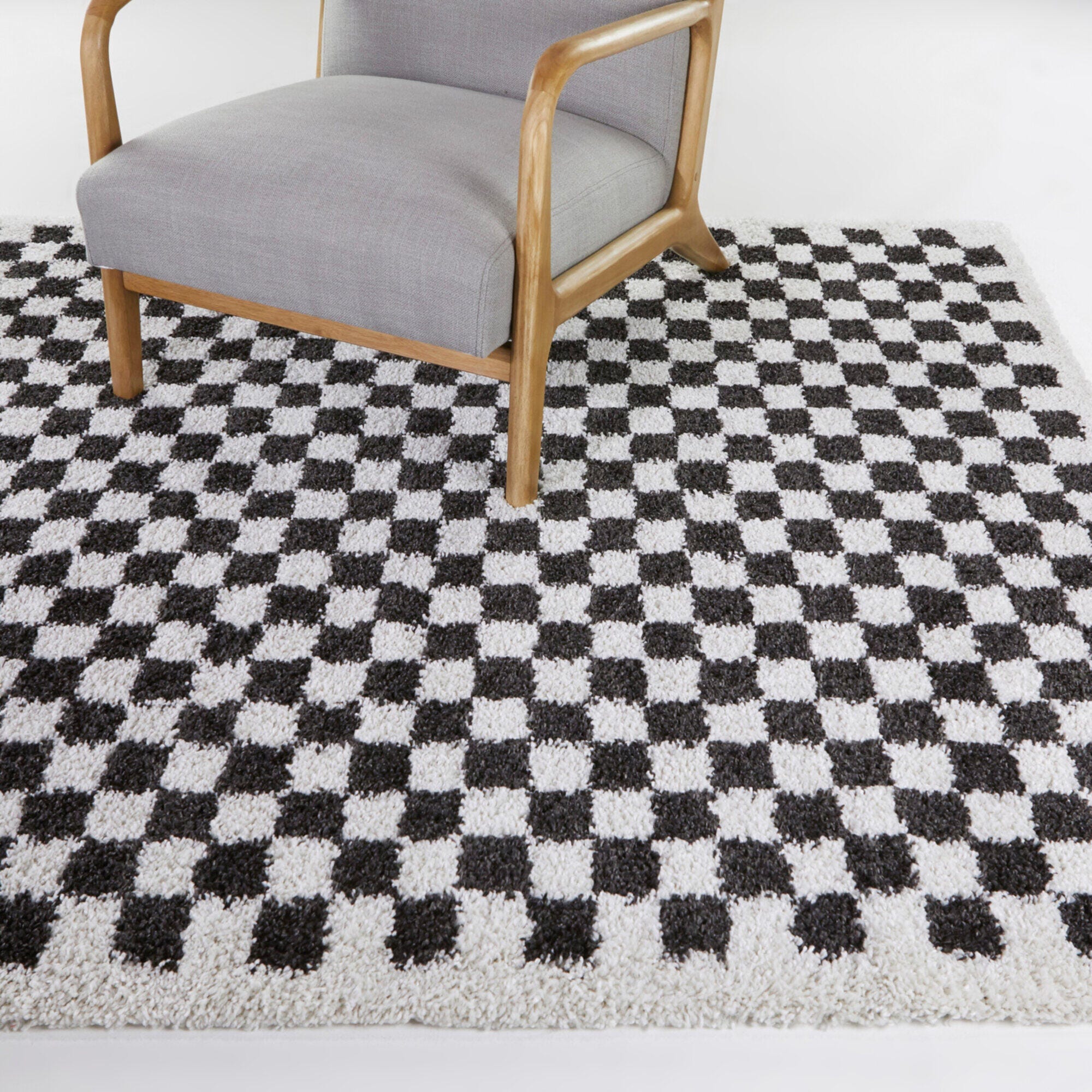 Click here for Balta Covey Checkered Shag 7 10 x 10 Area Rug  Cha... prices