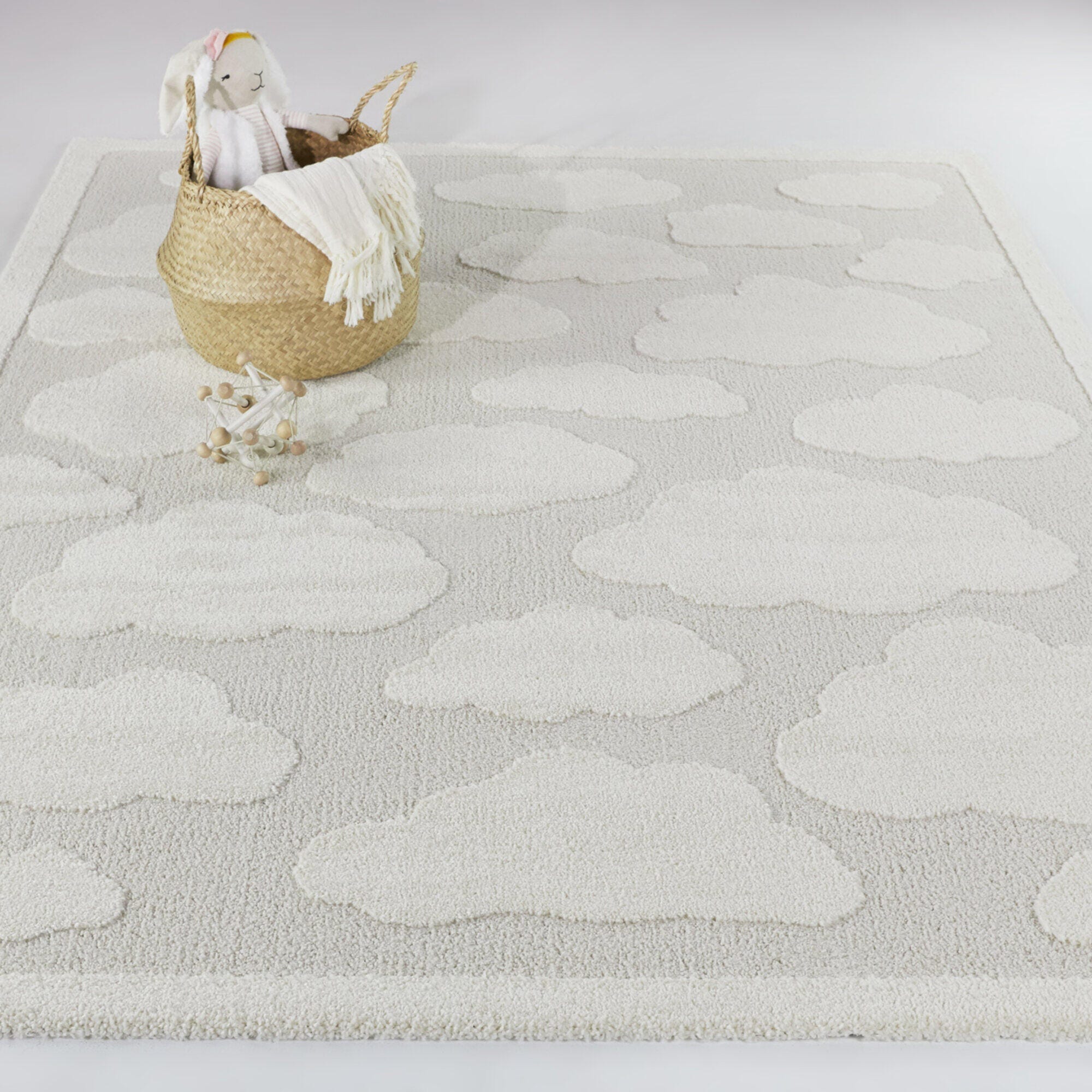 Click here for Balta Cumulus Kids Cloud 4 4 x 6 Area Rug  Cream prices
