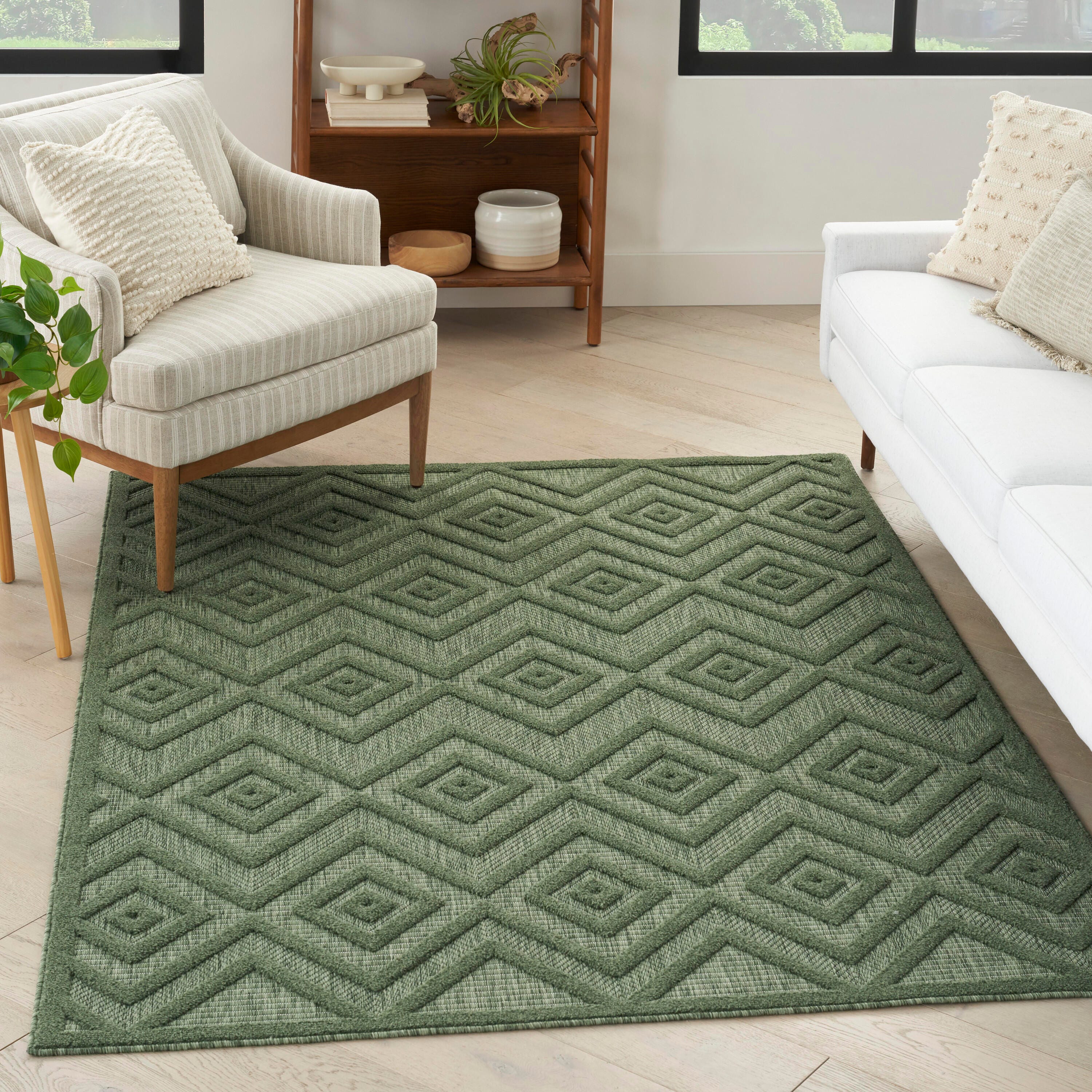 Click here for Nourison Home Versa 4 x 6 Area Rug  Green prices